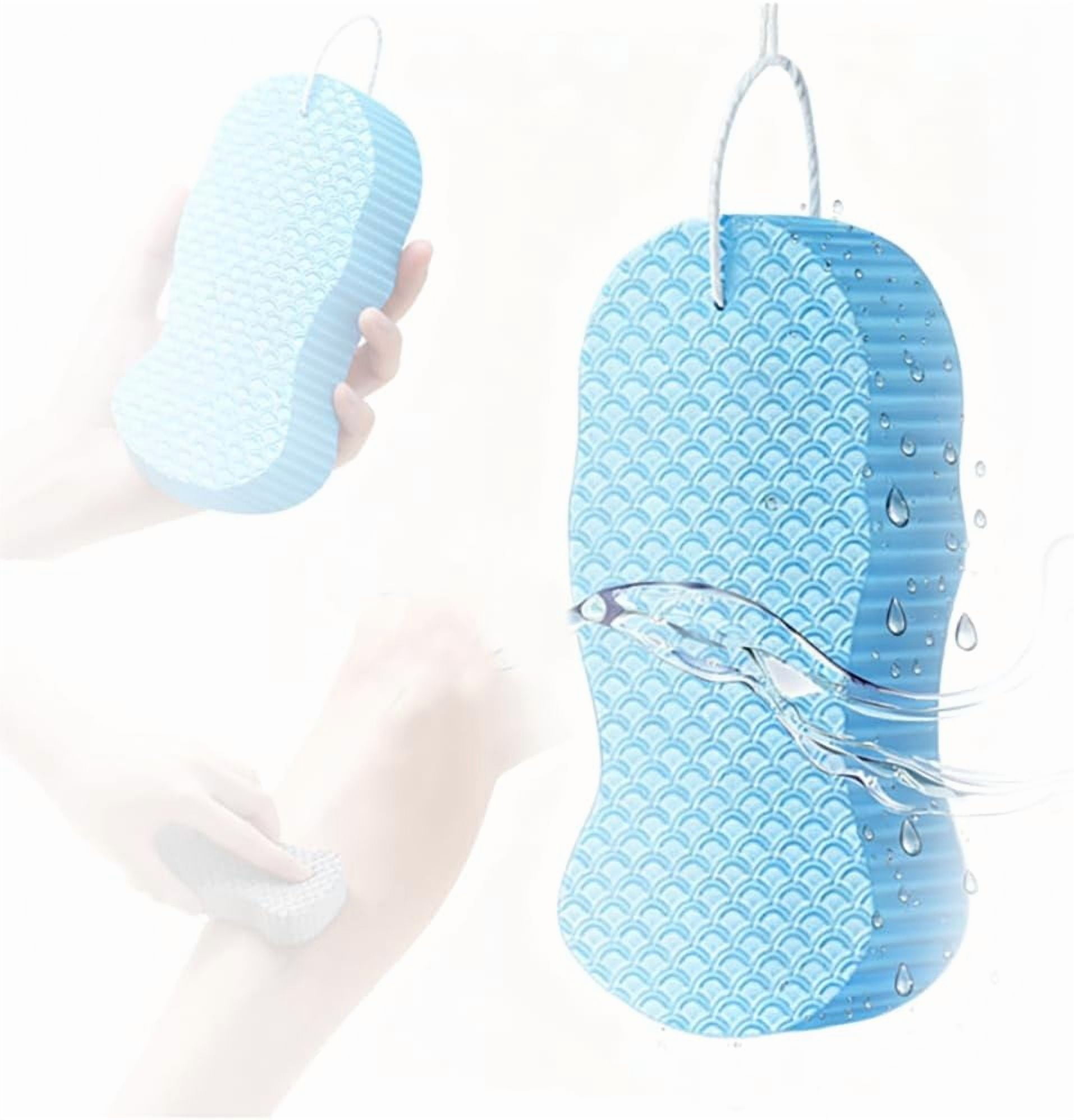 Magic Exfoliating Bath Sponge | 3D Super Soft Body Scrubber, Reusable ...