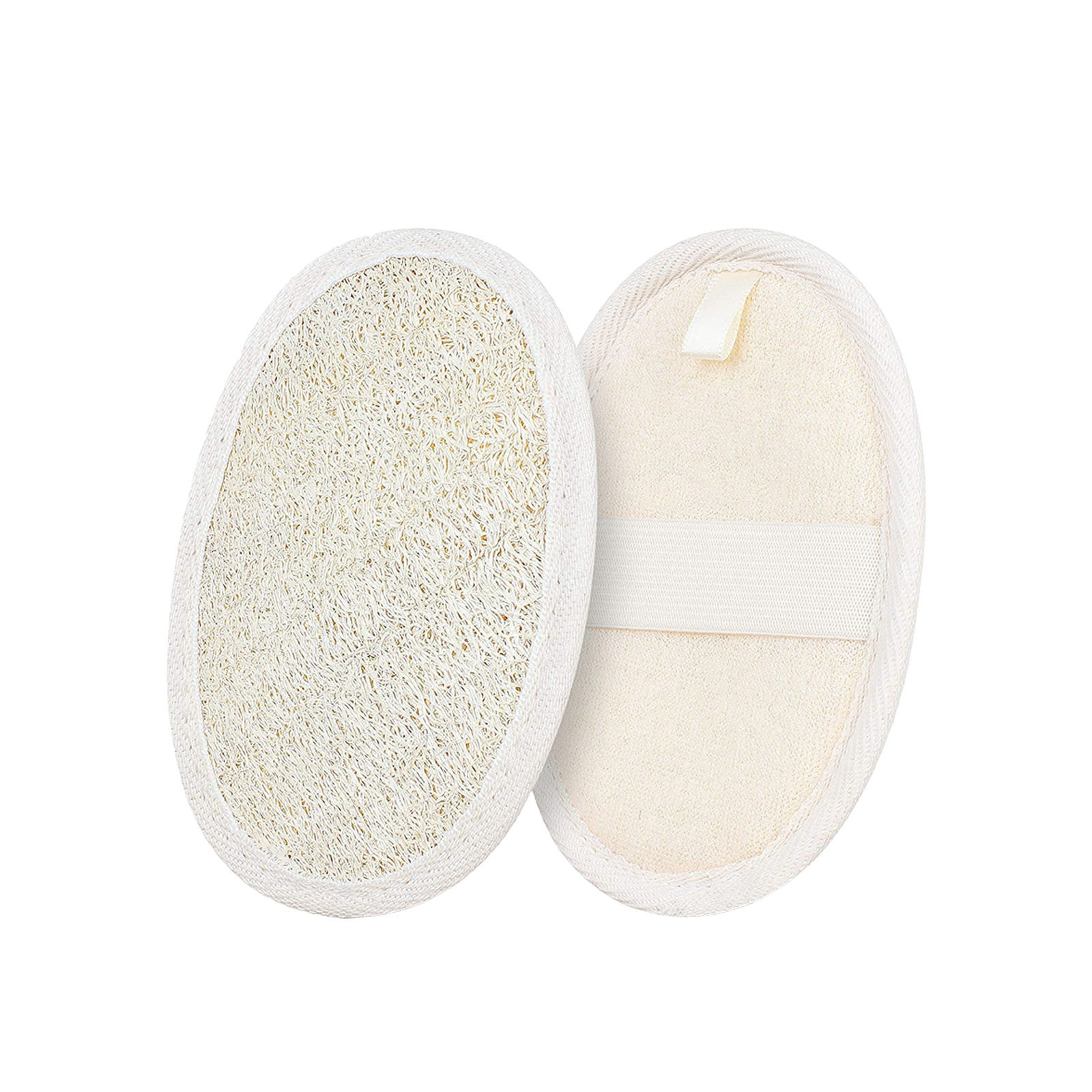 Magic Exfoliating Bath Sponge Natural Loofah 2 Pc Body Scrub Sponge ...