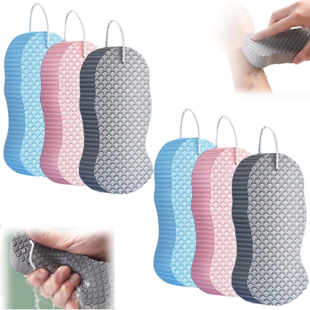 Magic Exfoliating Body Scrubber, 2026 New 3D Super Soft Exfoliating ...