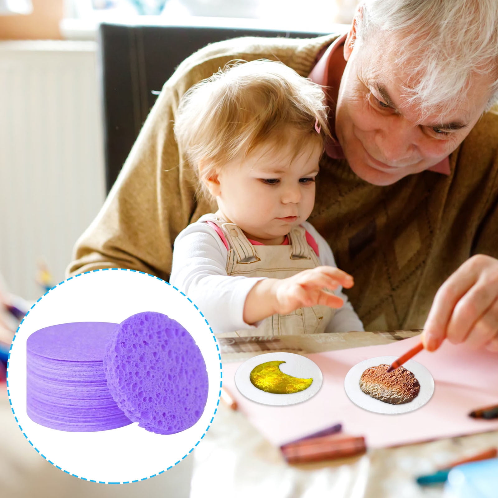 Magic Expanding Art Paper for Klds & Adults - Water Activated Foam ...