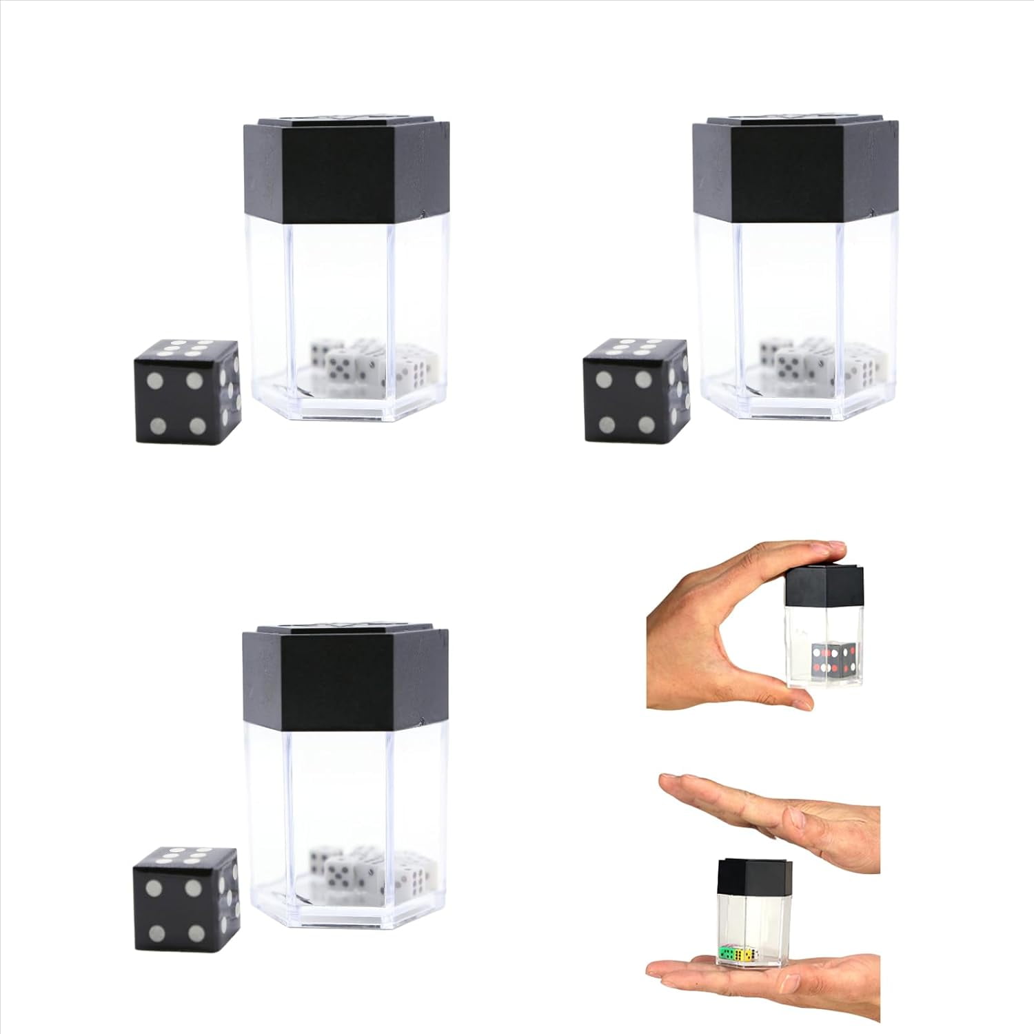 Magic Exploding Dice Set (3 Pack) – Color-Changing Bursting Dice for ...