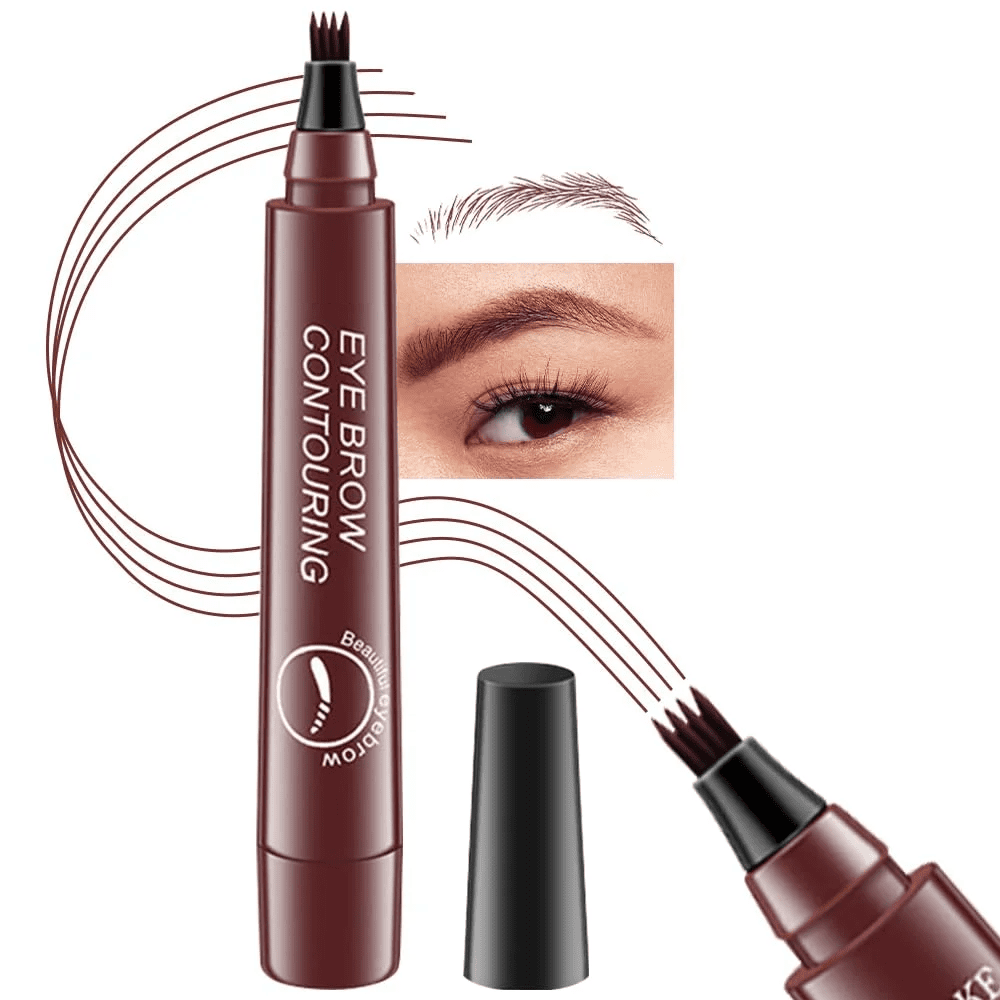 Magic Eyebrow Pencil, 2024 Upgrade Waterproof Microblading Eyebrow ...