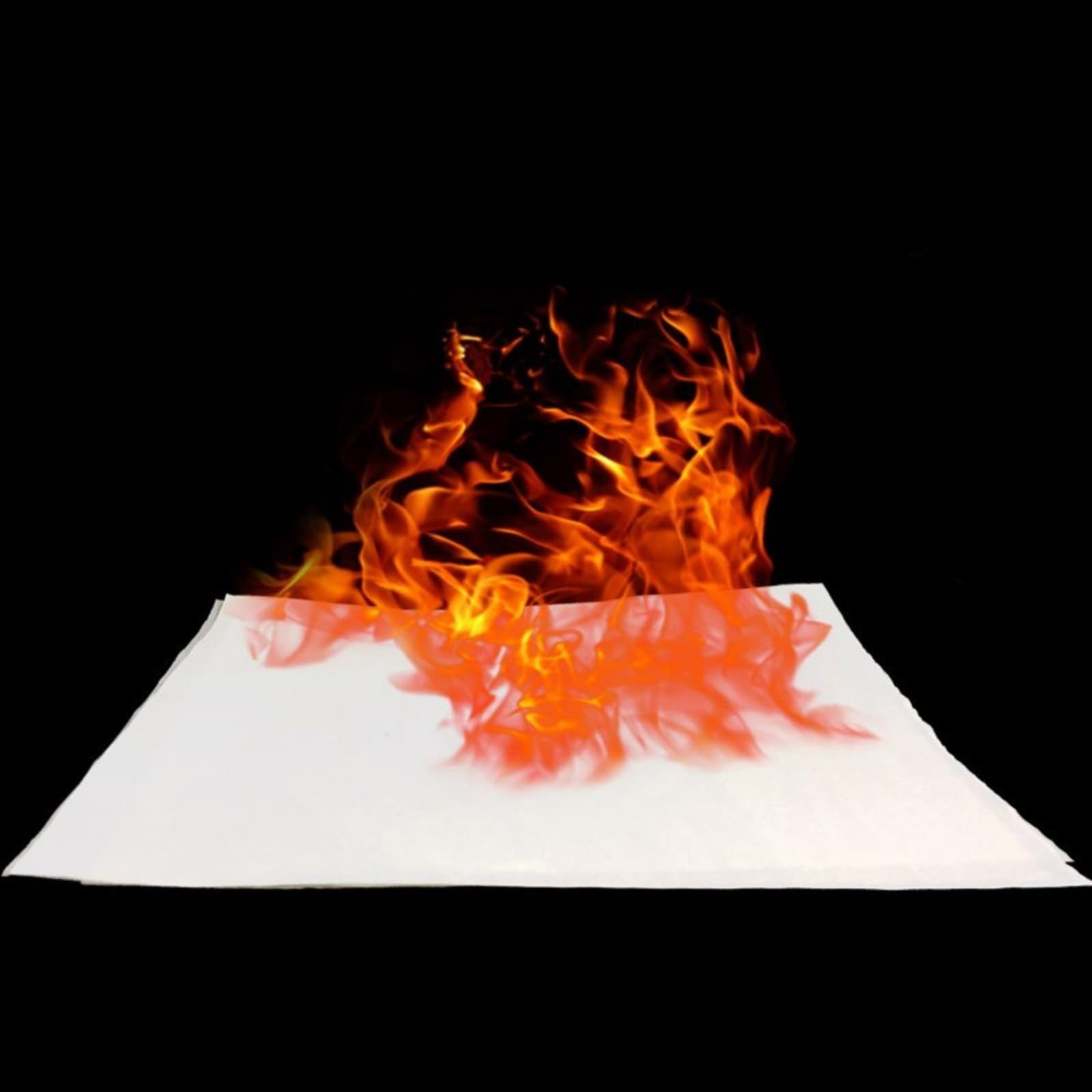 Magic Flash Paper (10x10cm) - Safe and Odorless Fire Paper for Stage ...