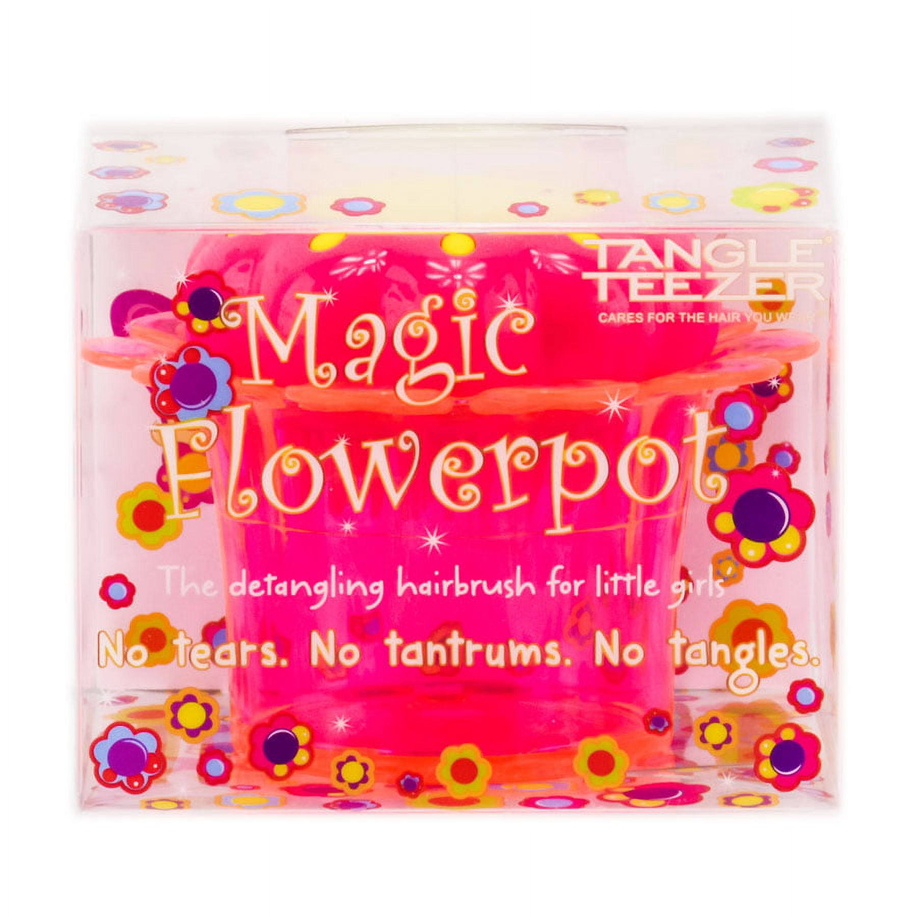 Magic Flowerpoot By Tangler Teezer For Women Flower Hairbrush + Storage ...