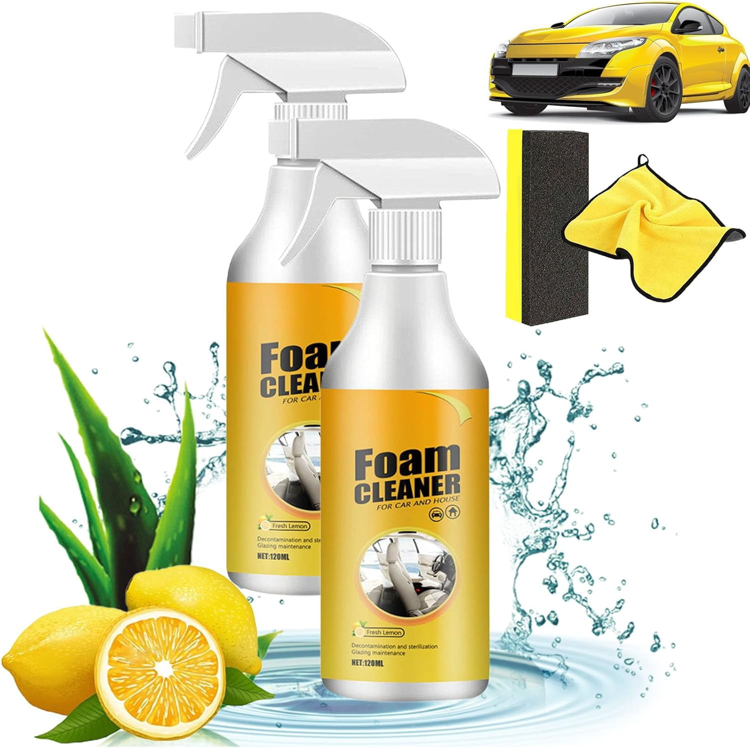 Magic Foam Cleaner, 2025 New Foam Cleaner, Magic Foam Cleaner, Multi ...