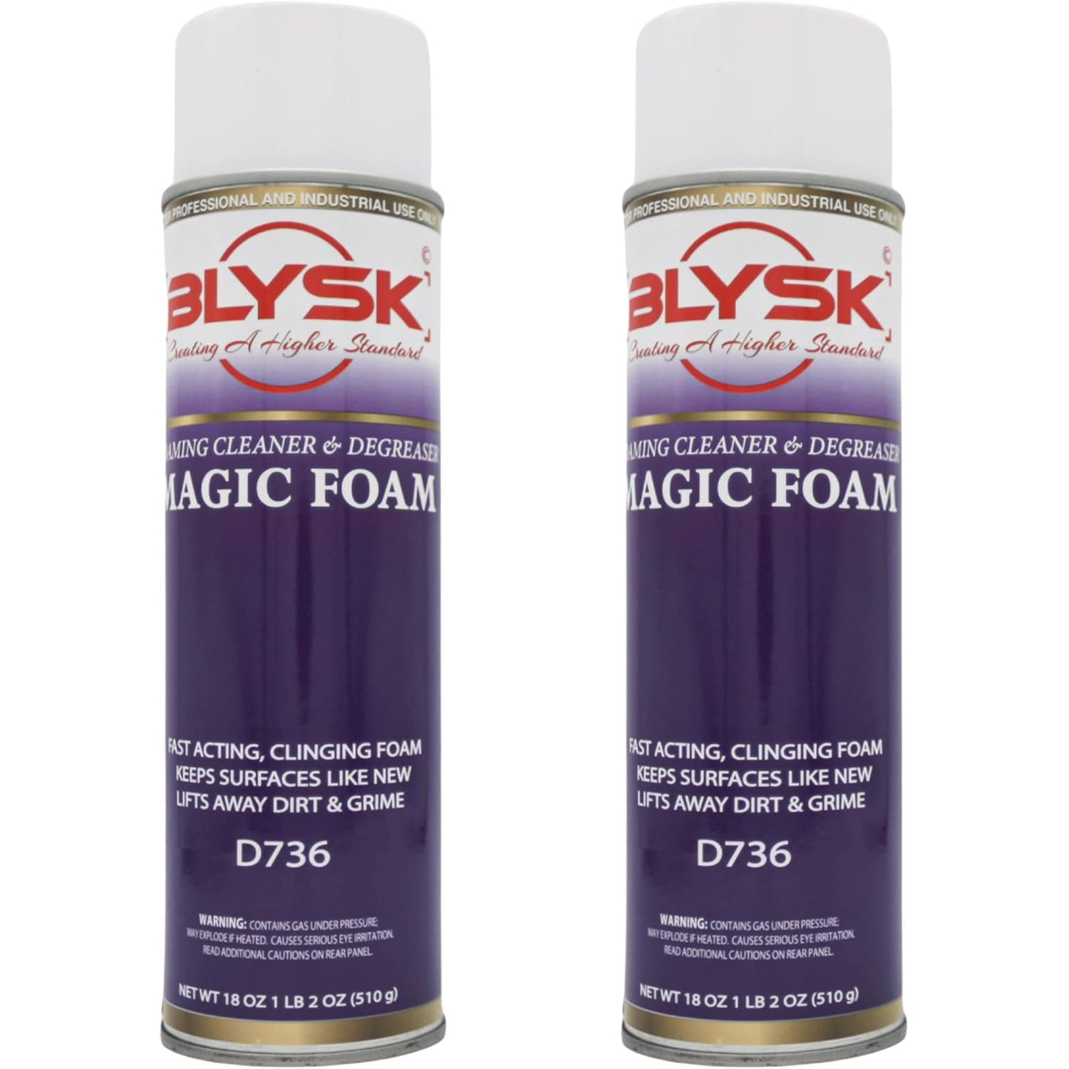 Magic Foam Cleaner & Degreaser 18oz – Fast Acting Foam that Cleans on ...