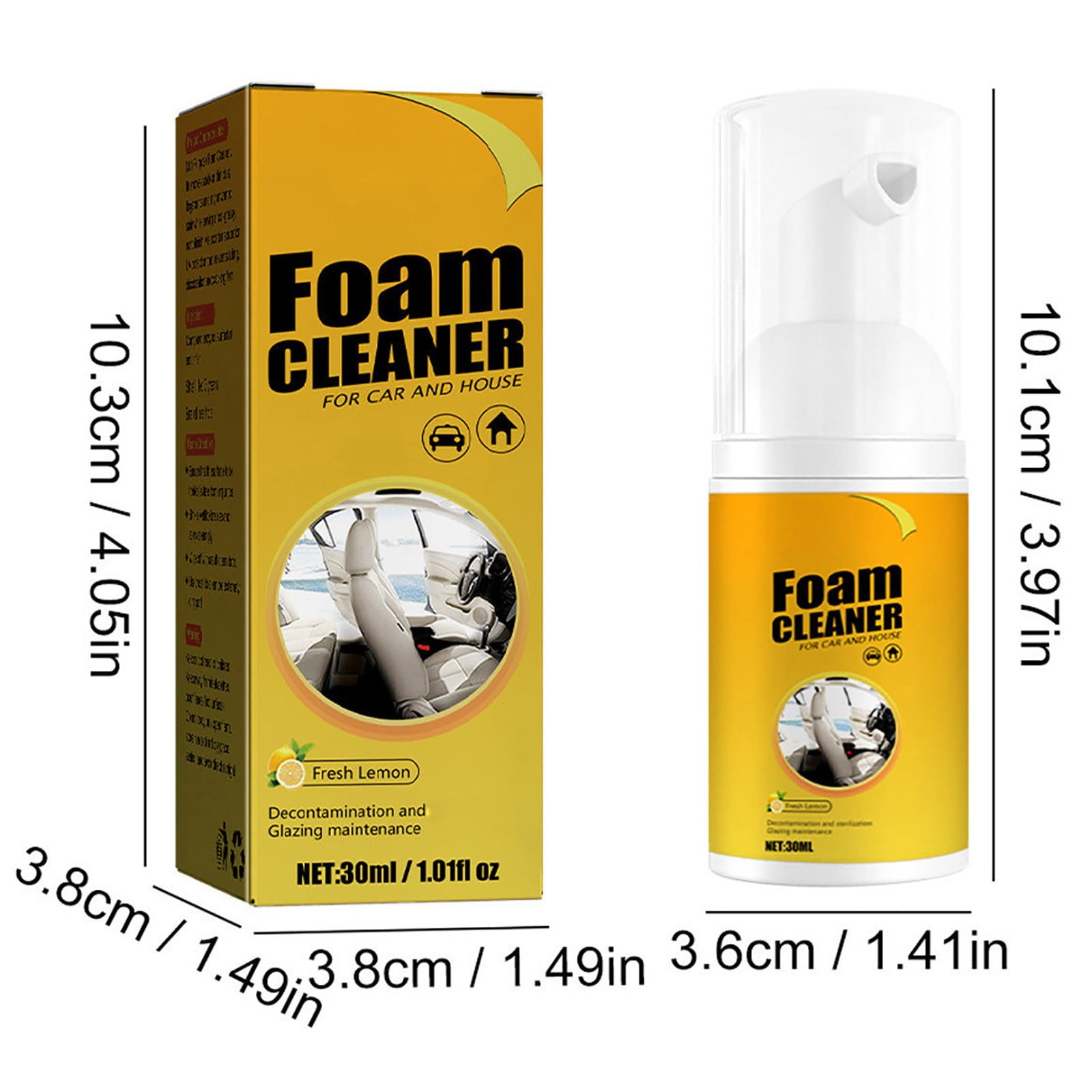 Magic Foam Cleaner Multi-functional Cleaning Agent Multi-Purpose Foam Cleaner Foam Cleaner For ...
