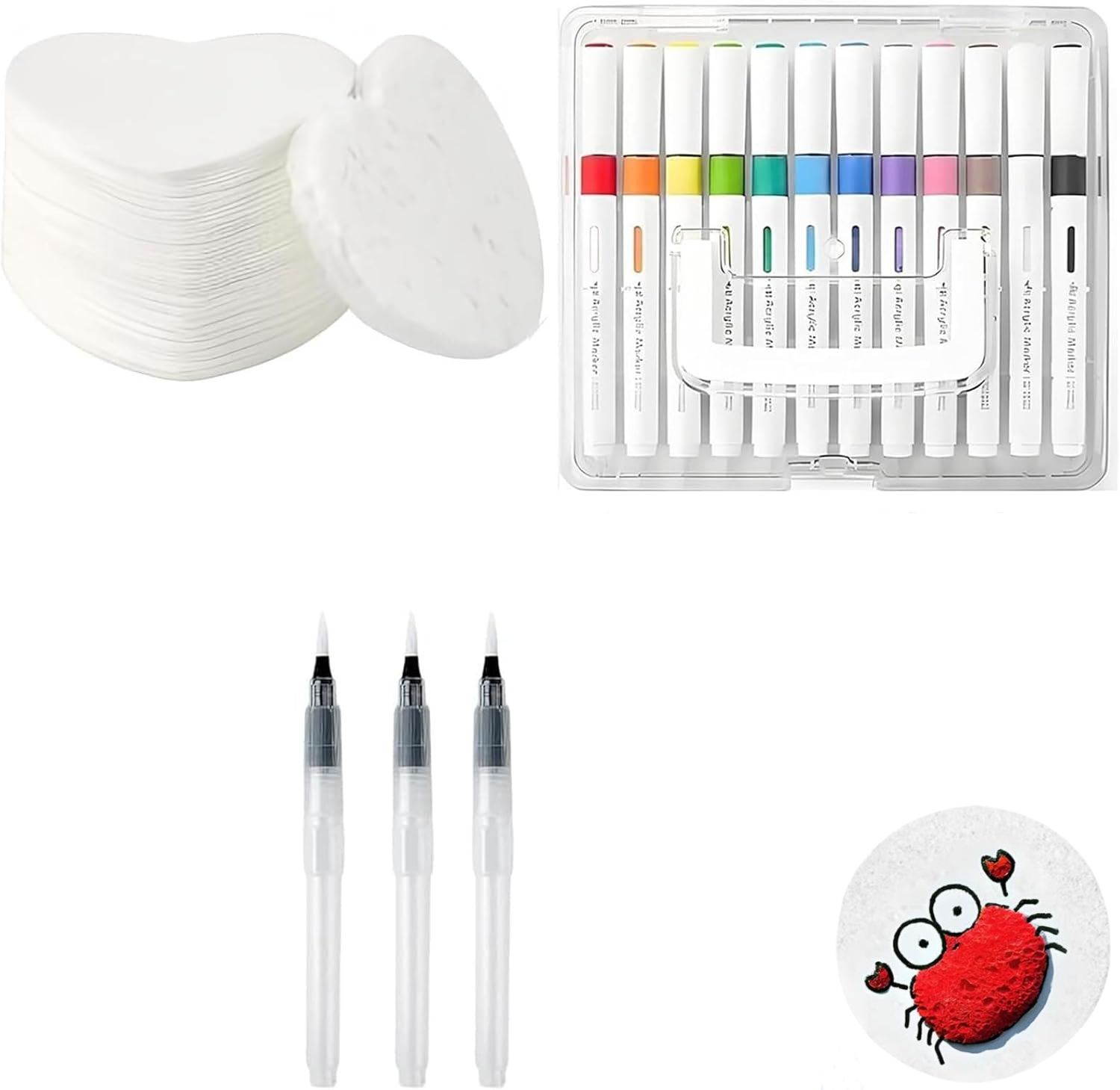 Magic Foam Texture Painting Kit for Kids – DIY Puffy Popcorn Art Set ...