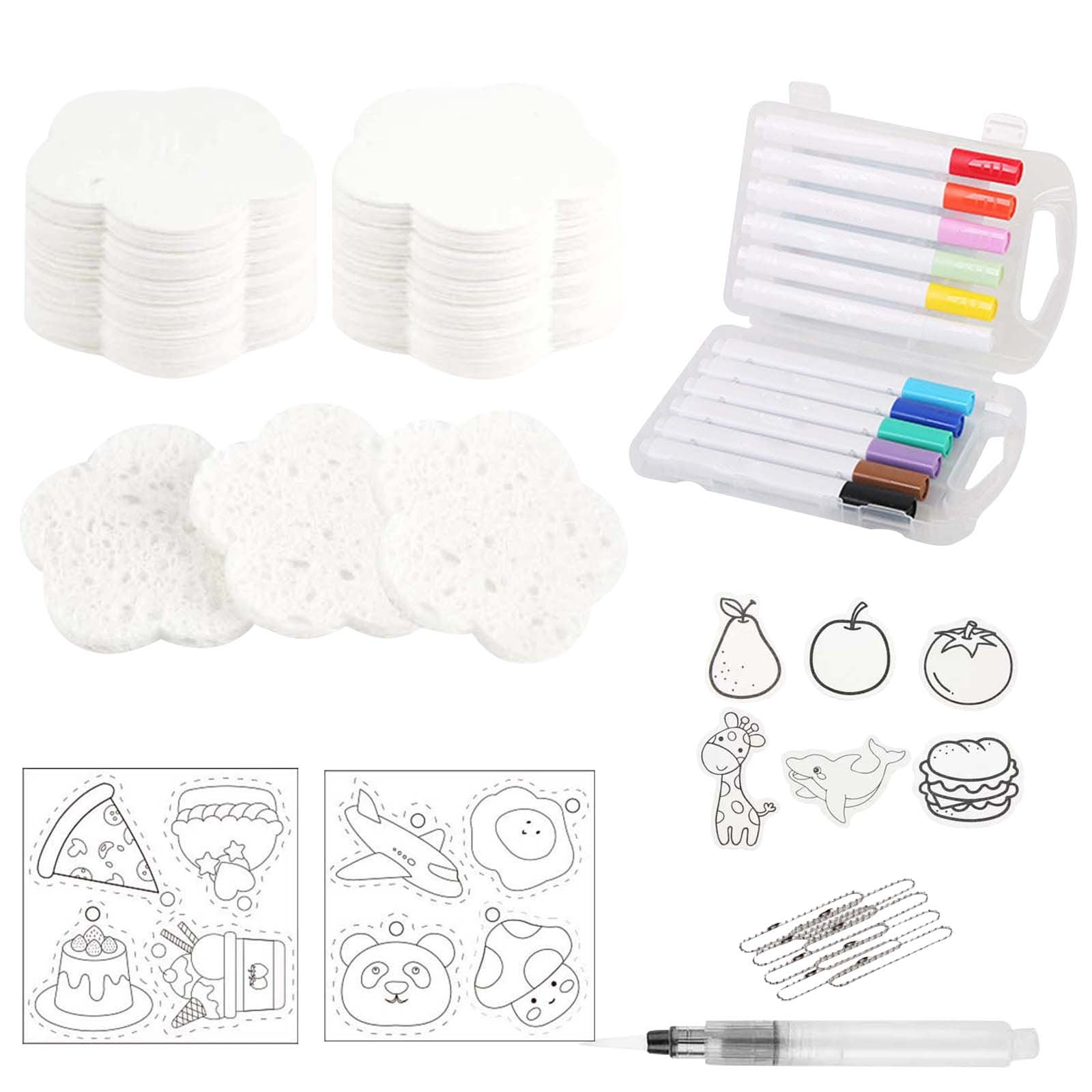 Magic Foam Texture Painting Kit, Magic Puffy Paint, 3D Drawing Magic ...