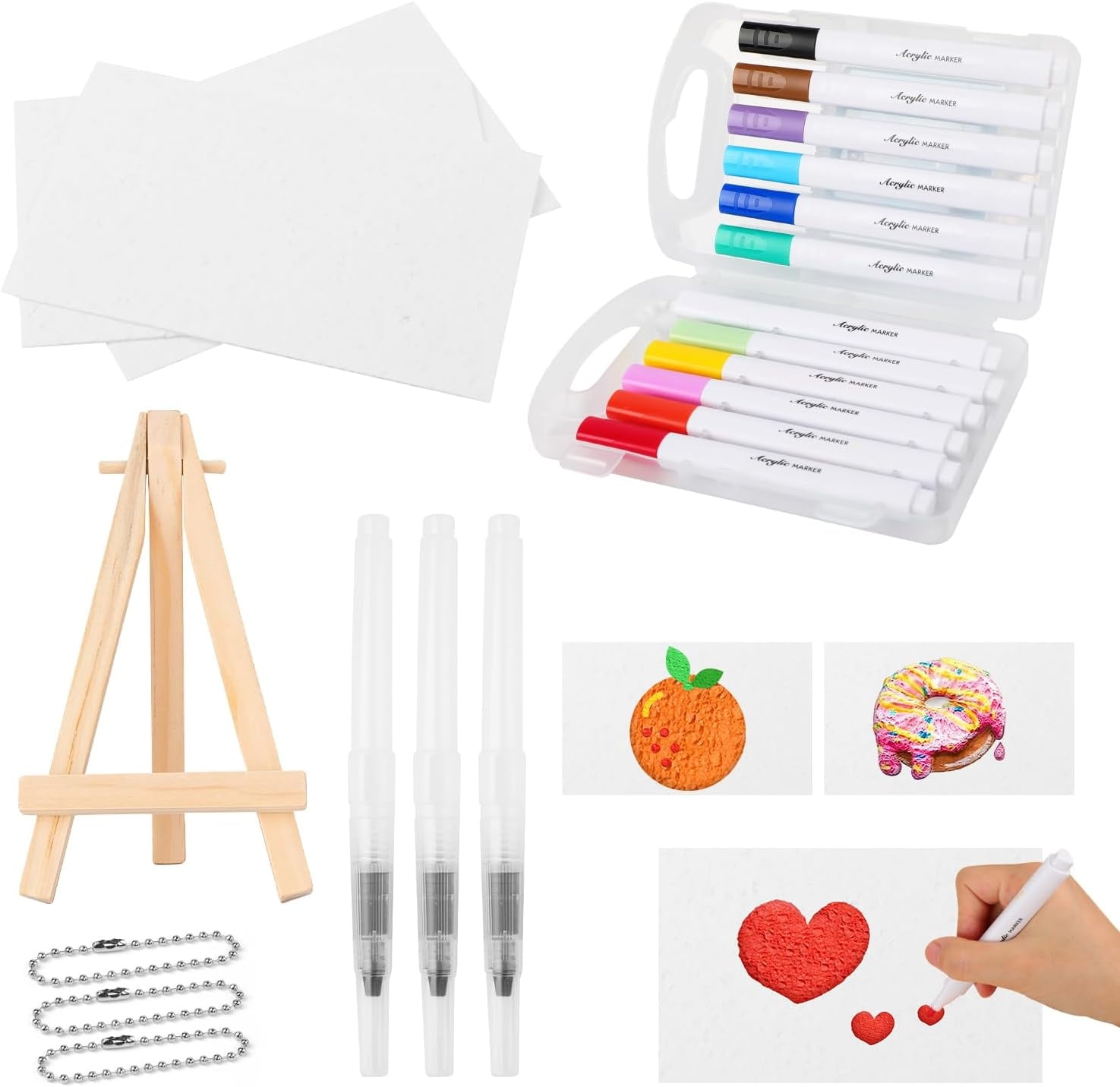 Magic Foam Texture Painting Kit Magic Puffy Paint 3D Magical Foam ...