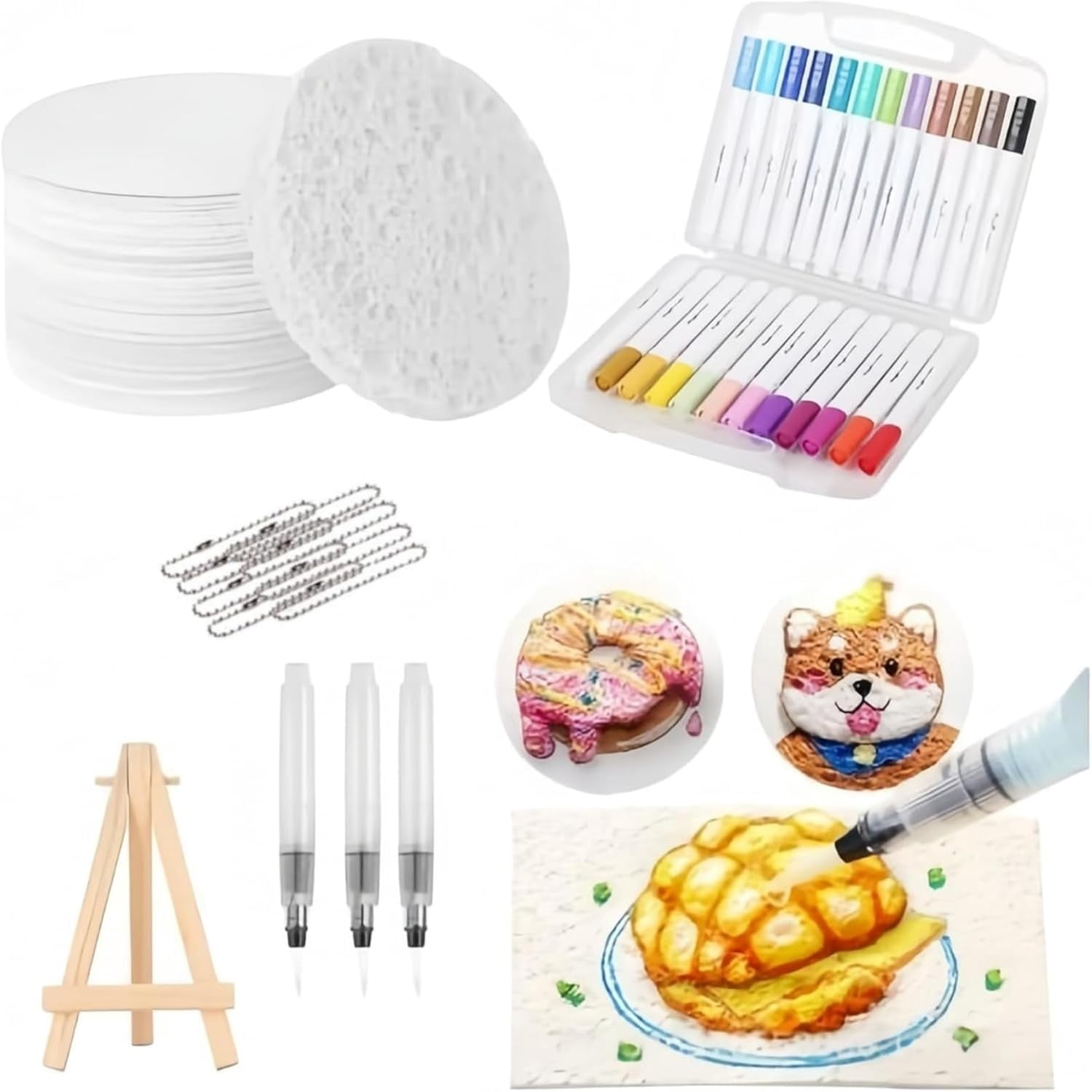 Magic Foam Texture Painting Kitralpuco Magic Puffy Paint，,3d Drawing ...