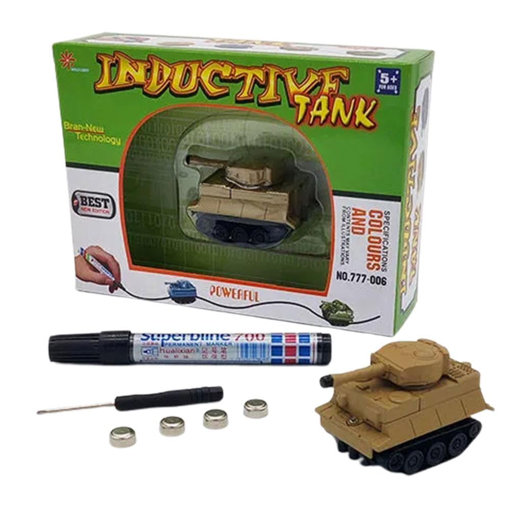 Magic Follow Any Drawn Line Pen Inductive Toy Mini Car Truck Kids Model ...