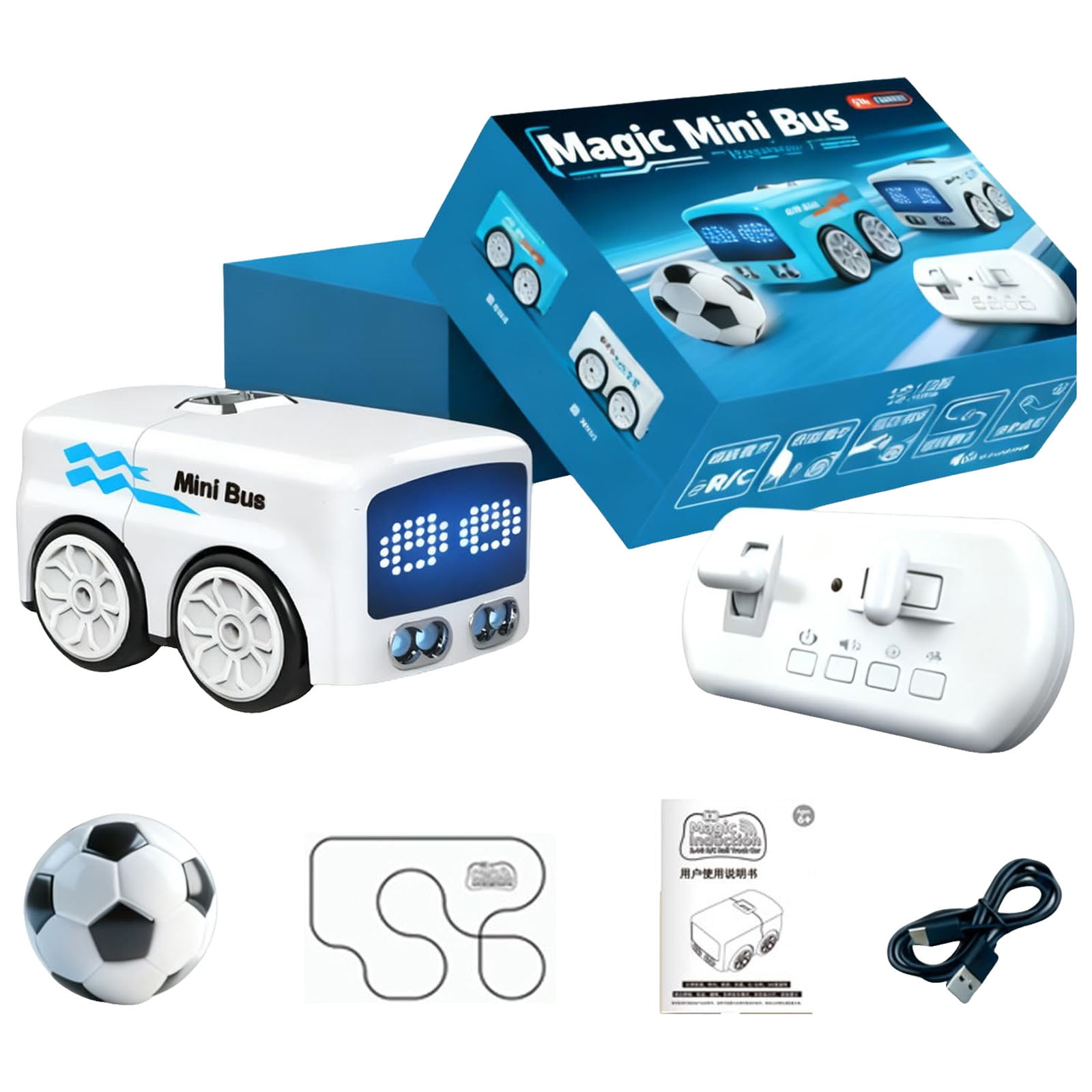 Magic Follows Line Inductive Car Educational STEAM Smart Radio Control ...