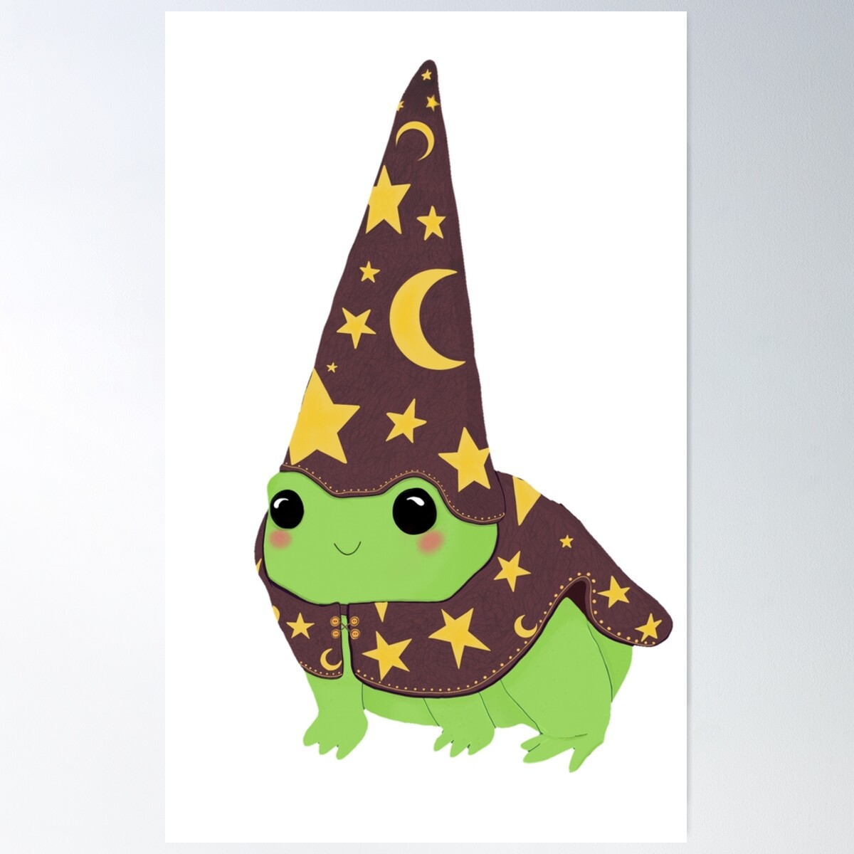 Magic Frog Poster Wall Art, Modern Wall Decor For Living Room Bedroom ...