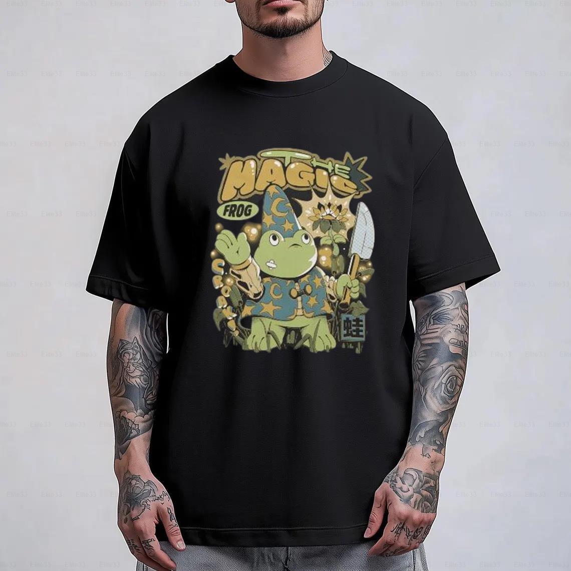 Magic Frog T-Shirt with Playful and Mystical Illustration, for men ...