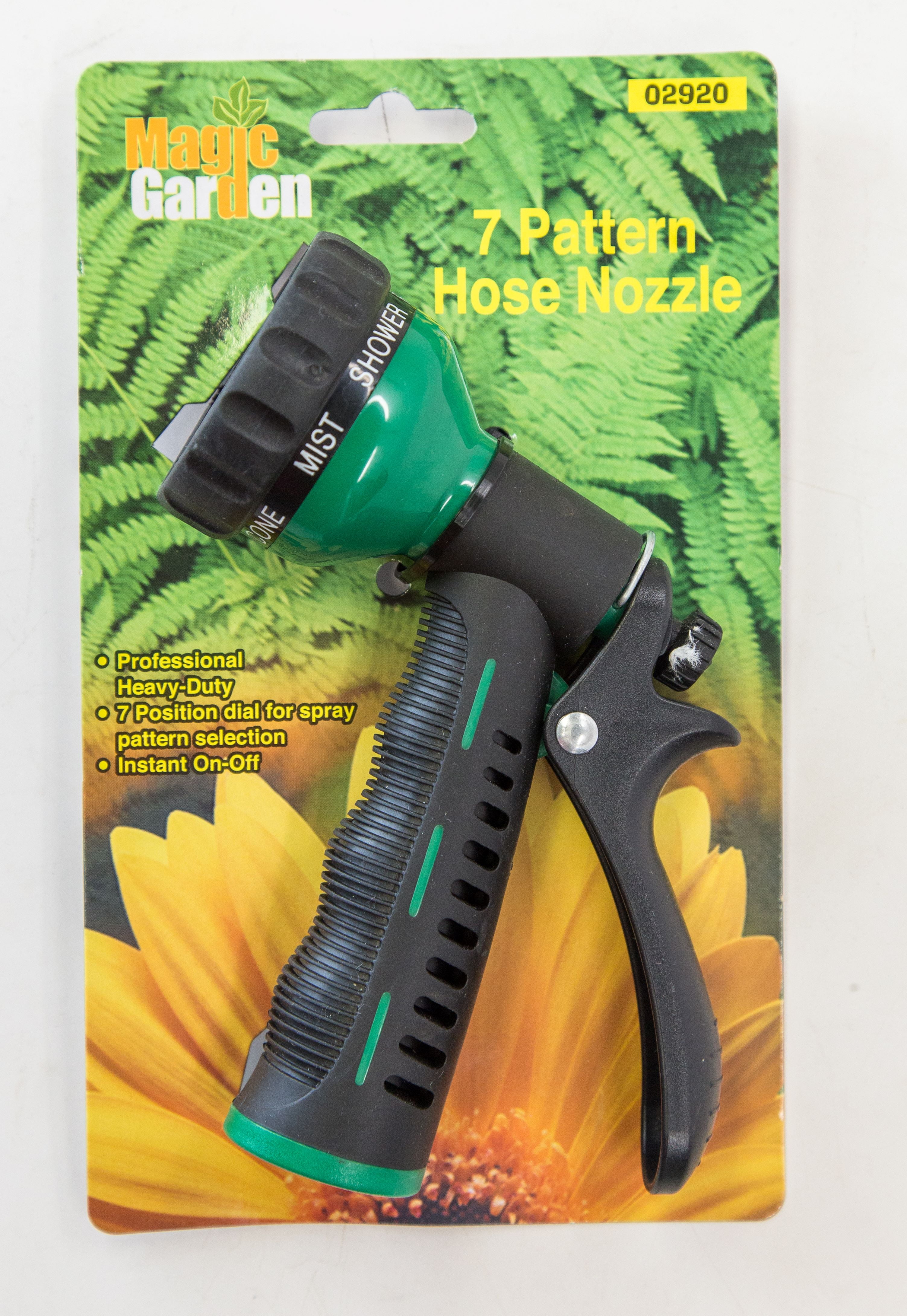 Magic Garden 7 Function Spray Nozzle Plastic Resistant - Walmart.com