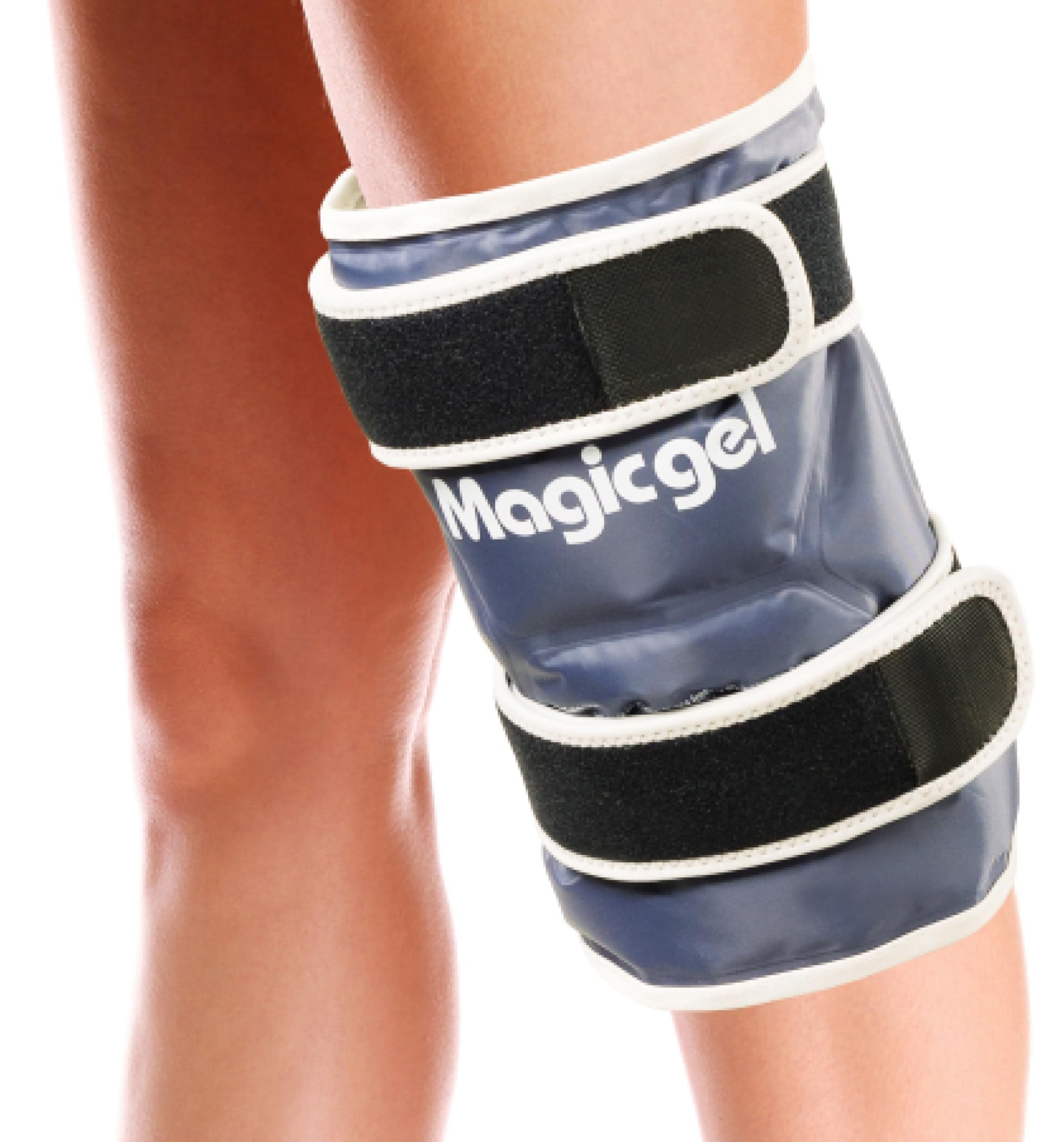 Magic Gel Ice Pack for Knee - Reusable Cold Wrap for Injuries - Soft ...