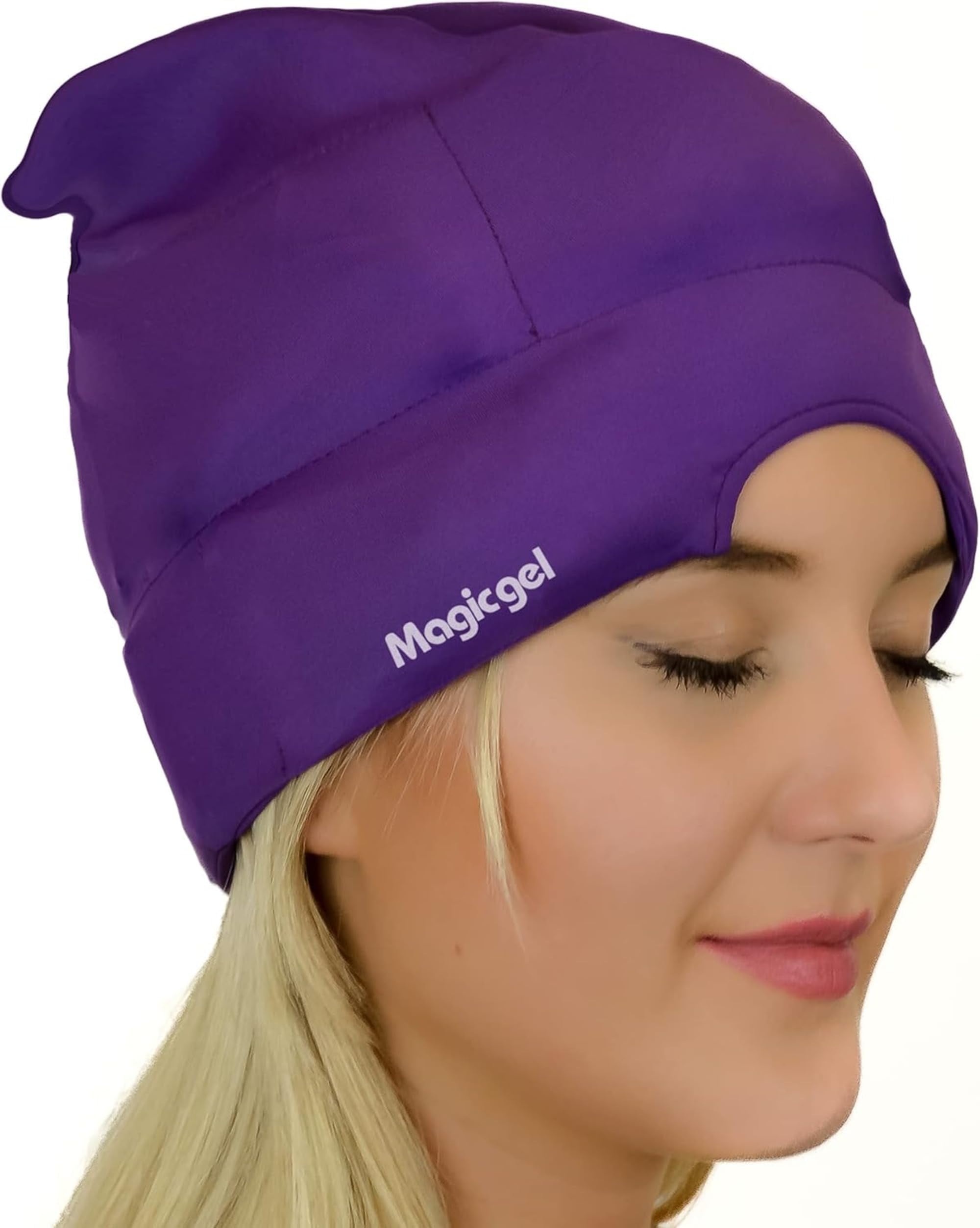 Magic Gel Migraine Ice Head Wrap, Real Migraine & Headache Relief , The ...