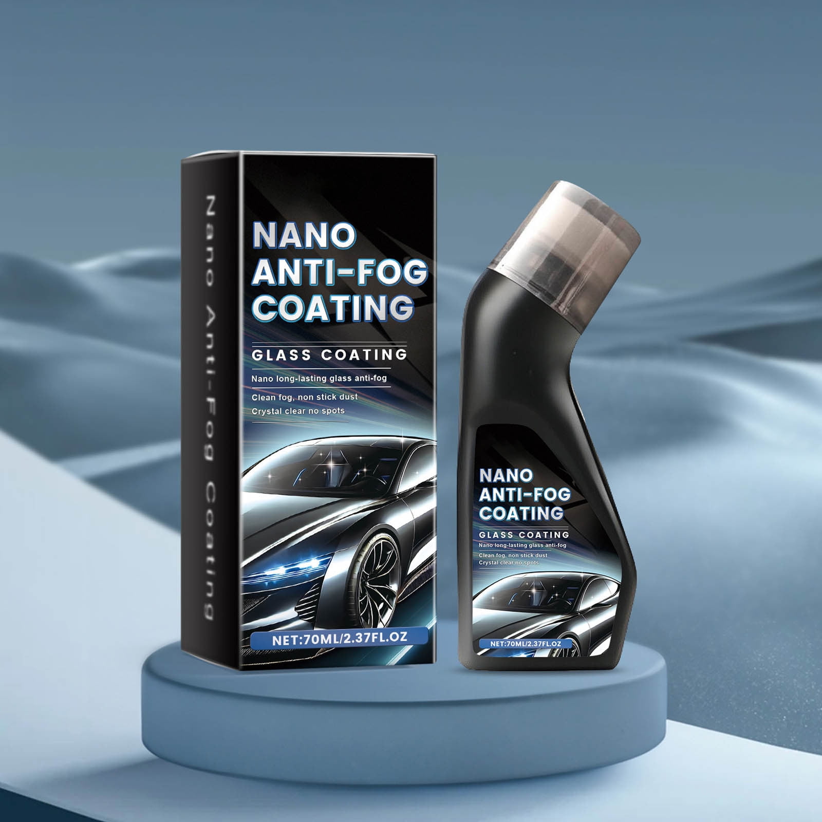 Magic Gem Coating Glass, Magic Gem Anti-Fog Coating, Car Anti-Fog Agent with Applicator, Car ...