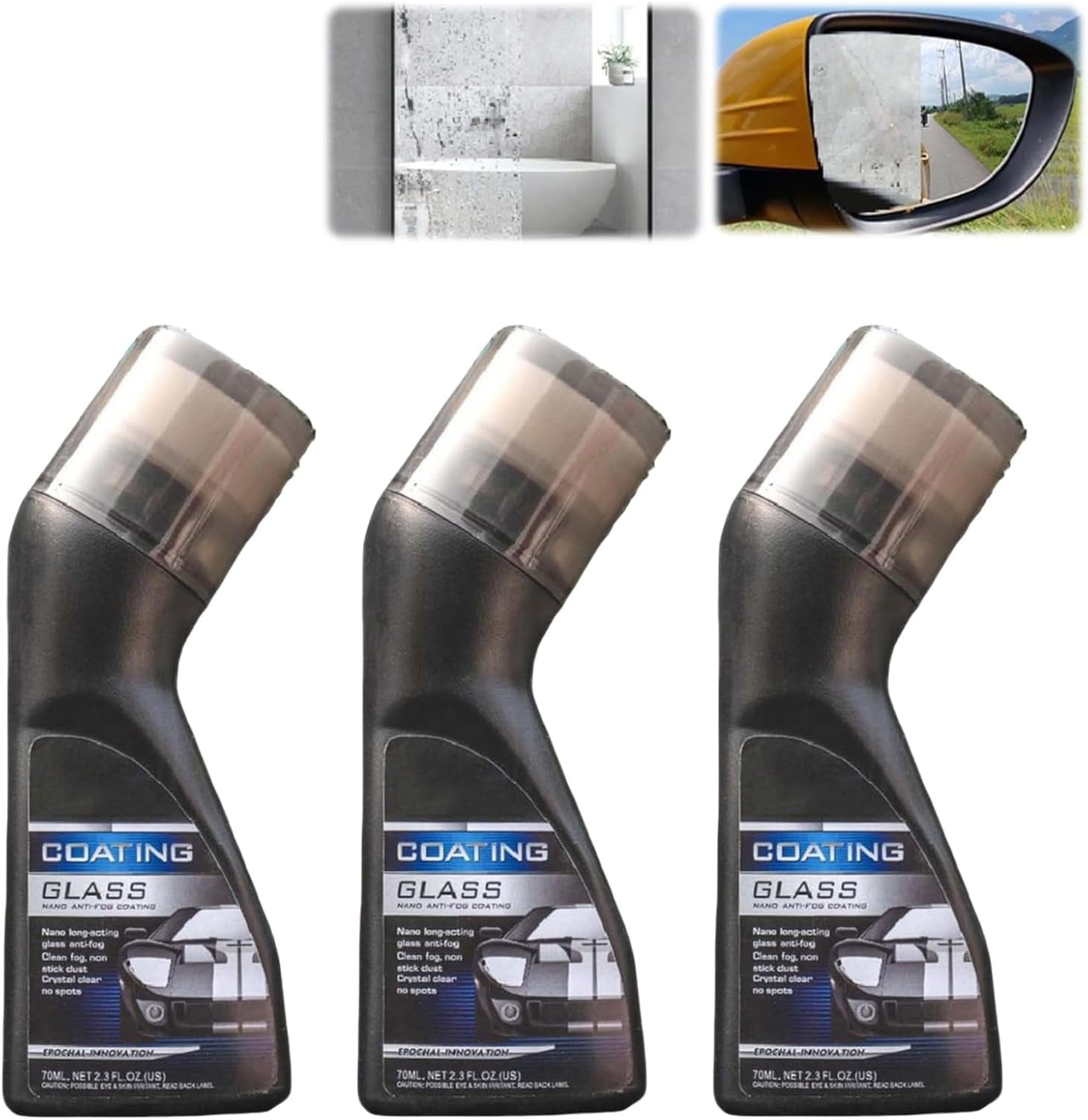 Magic Gem Coating Glass, Micro-Molecular Anti-Fog Coating Agent Wiper ...