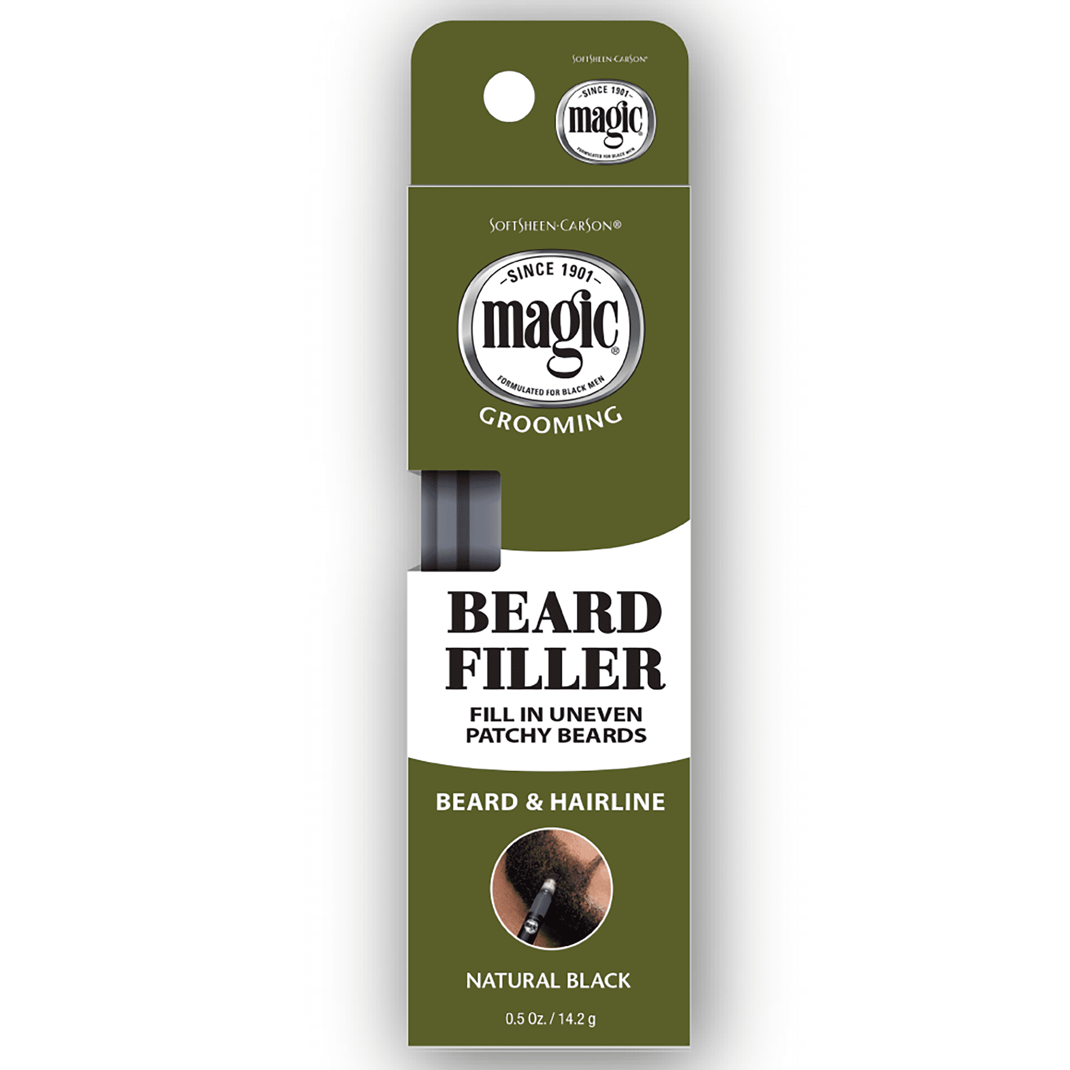 Magic Grooming Beard Filler Quick Drying Hair Color Touch up Stick ...