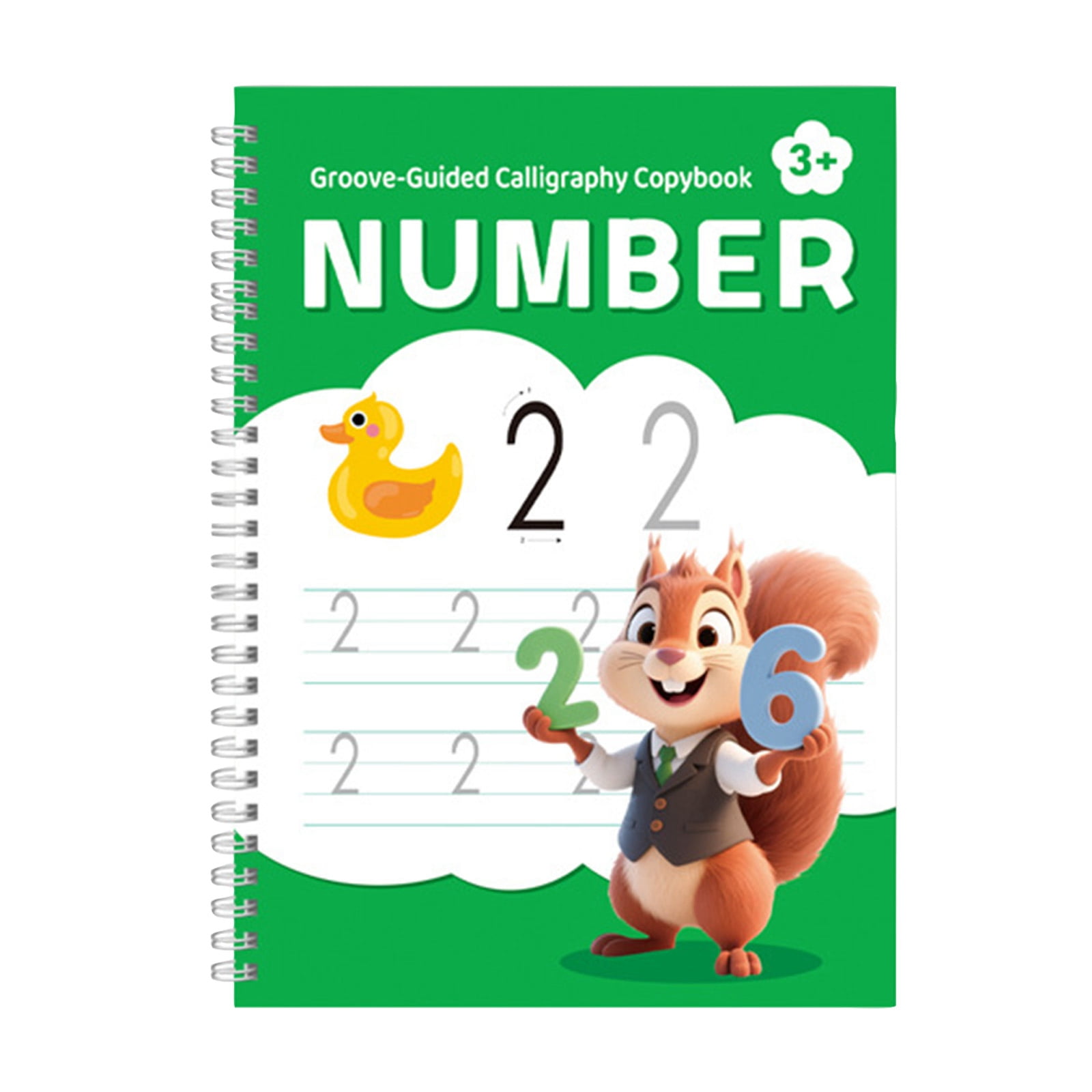 Magic Groove Practice Copybook, Reusable Magic Copybook, Handwriting ...