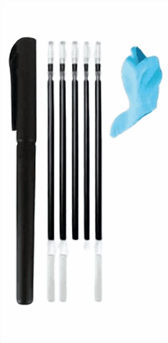 Magic Groove Writing Pen Plastic Ergonomic Refillable with 1 Pen, 5 ...