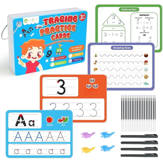 Magic Grooved Writing Practice for 3-5, Grooved Handwriting Practice ...
