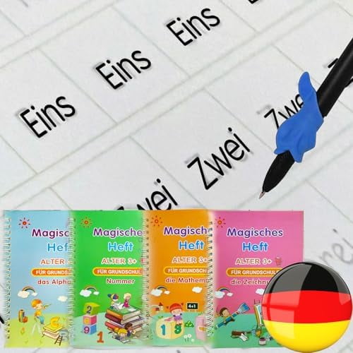 Magic Grooved Writing Practice for - Tracing Practice Book, Handwriting ...