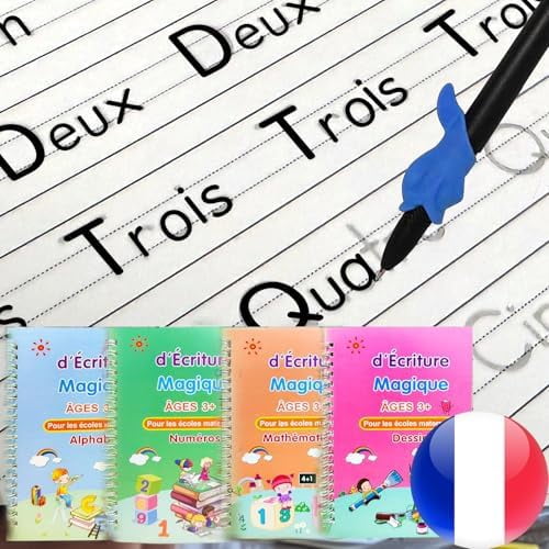 Magic Grooved Writing Practice for - Tracing Practice Book, Handwriting ...