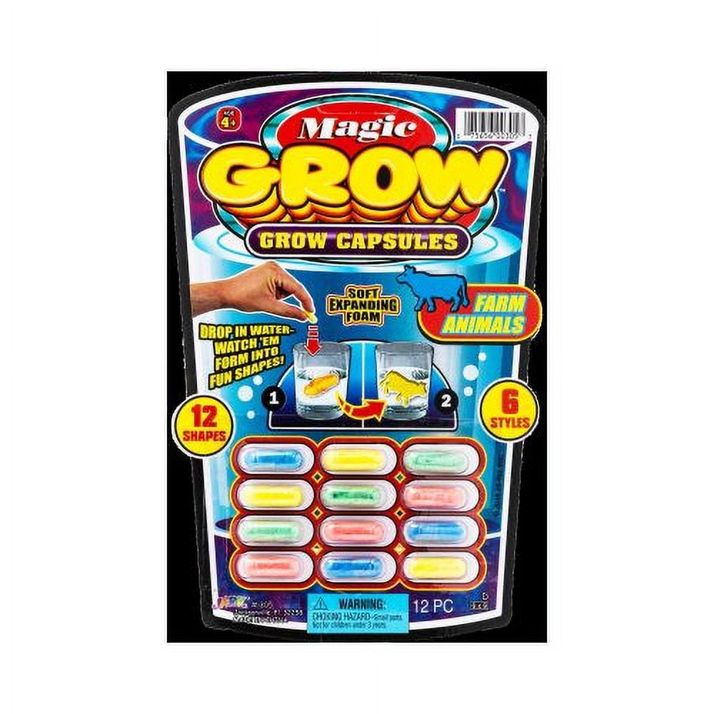 Magic Grow Assorted Capsules, Soft Expanding Foam - 1 Ea - Walmart.com