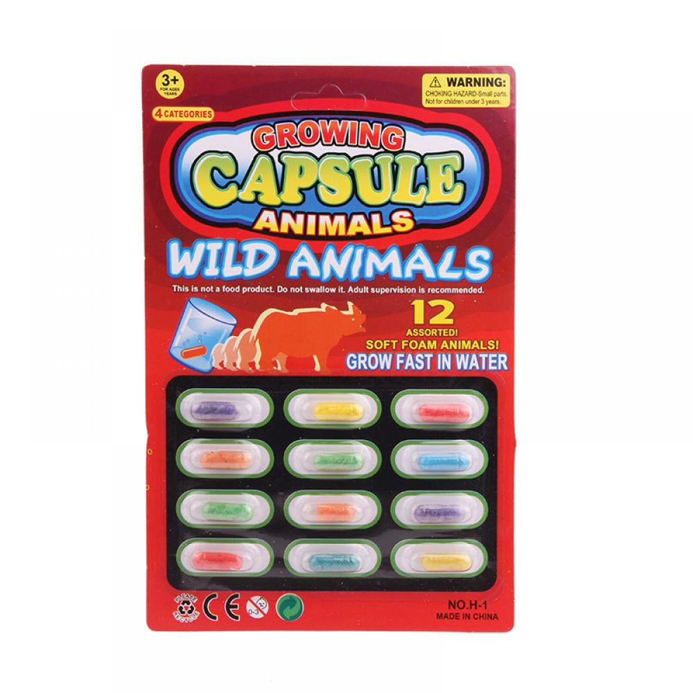 Magic Grow Capsules, (1 Packs 12 Capsules Assorted). Water Growing ...