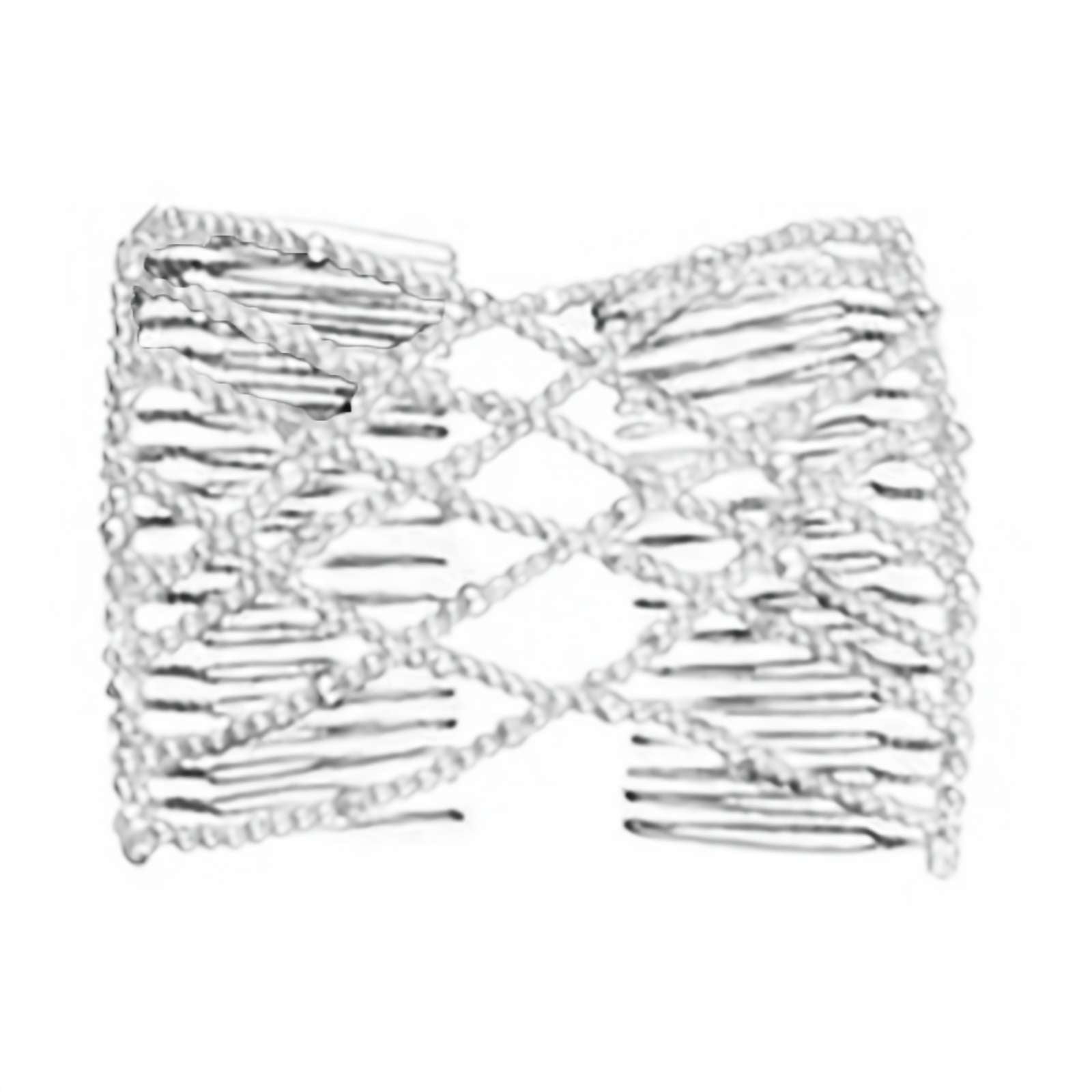 Magic Hair Combs, Youthful Vintage Stretch Beaded Hair Combs Elastic ...