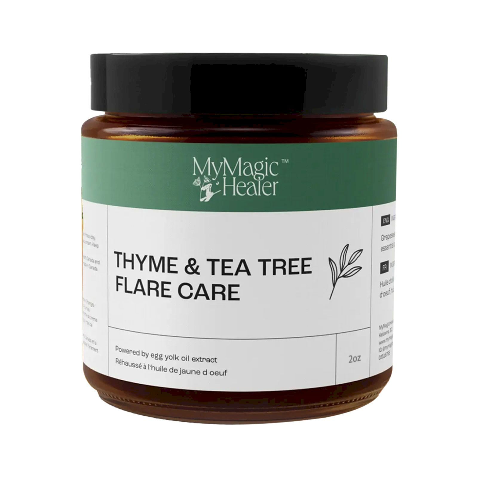 My Magic Healer Thyme & Tea Tree Flare Care | Solution for Painful Pimples, Cystic Acne ...