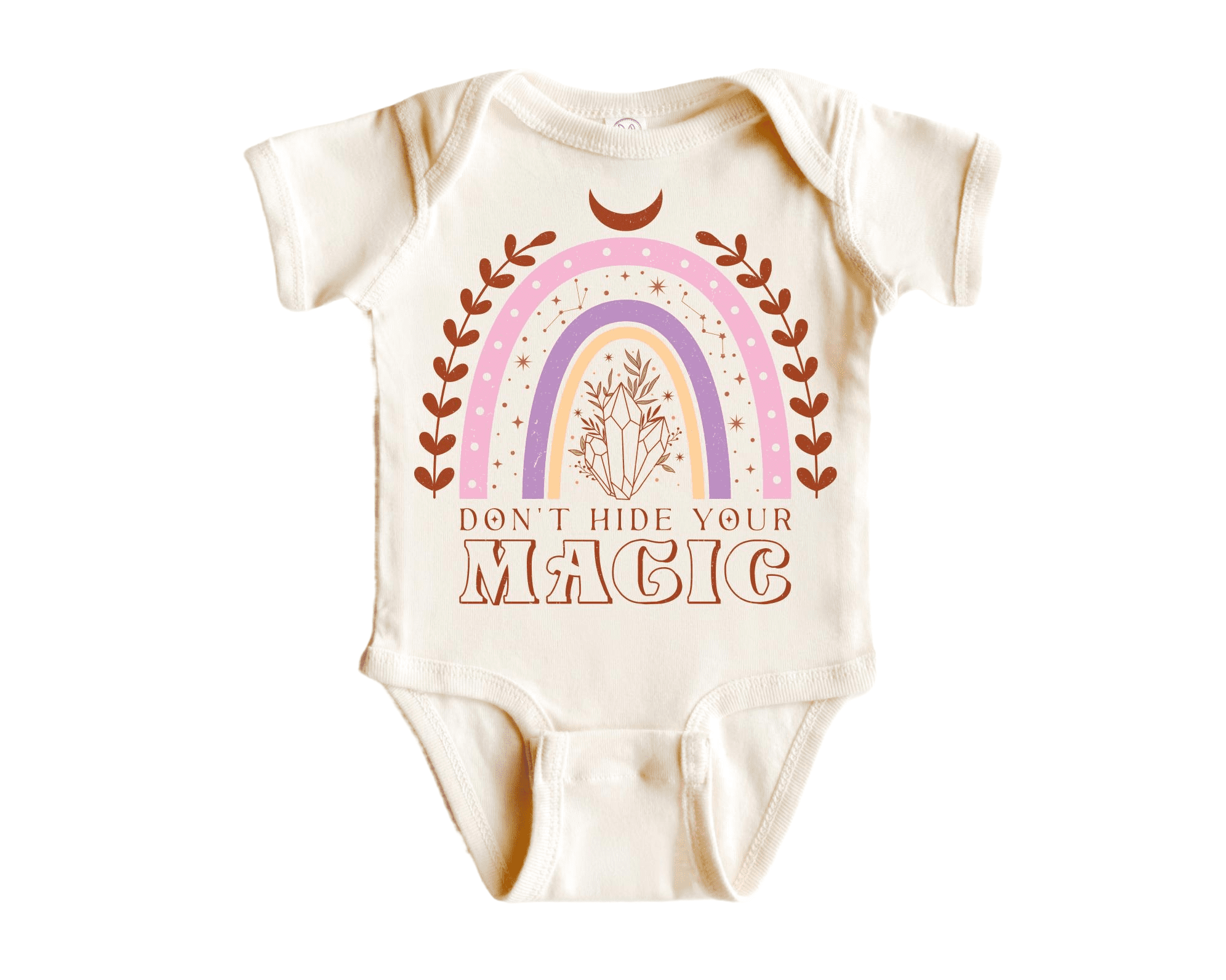 Magic Hide Celestial Newborn Baby Bodysuit - Walmart.com