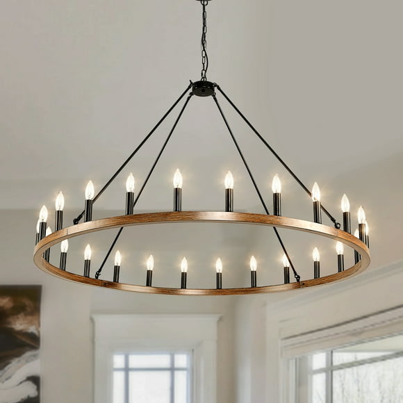 Wagon Wheel Light Fixtures