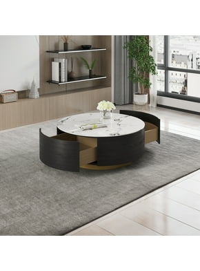 Round Coffee Table in Coffee Tables - Walmart.com