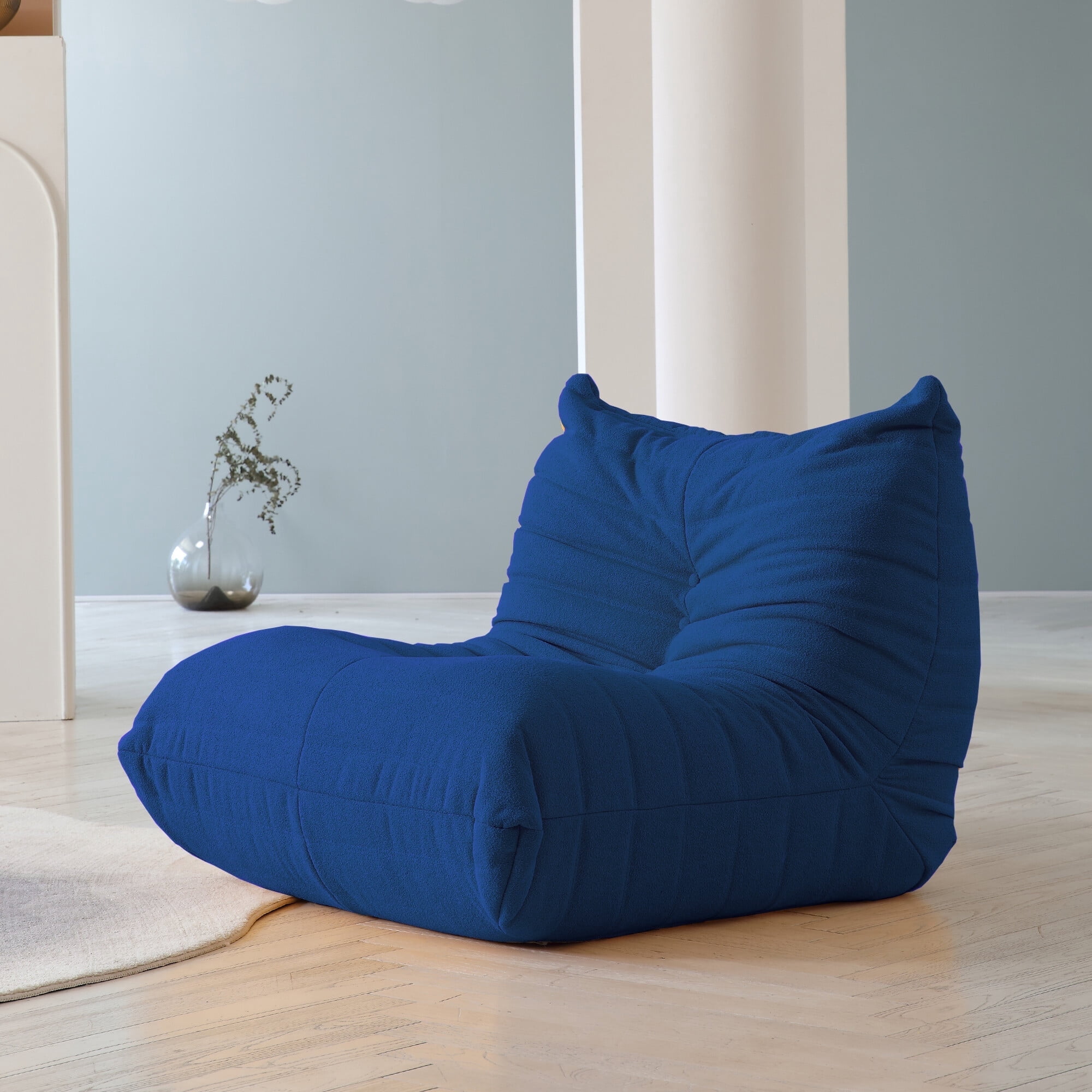 Magic Home Modern Togo Sofa: Single Seat, Lazy Foam Couch for Living ...