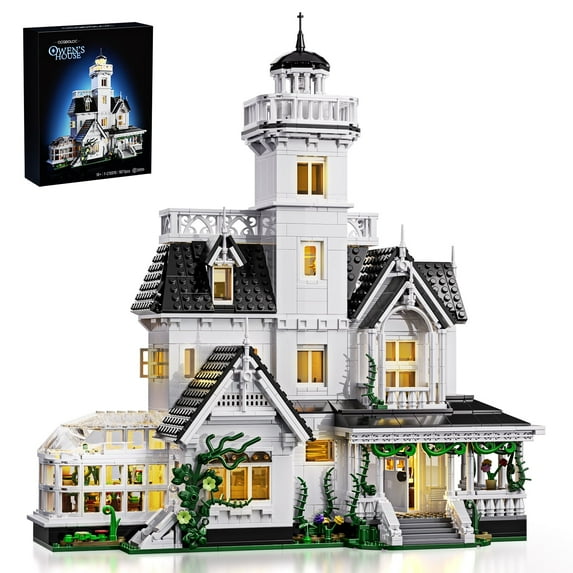Magic House Building Blocks Kit Practical Owens House Model Decor Gift ...