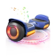 MotoTec Hoverboard Scooter 36v 6.5in Blue Chrome (Bluetooth) - Walmart.com