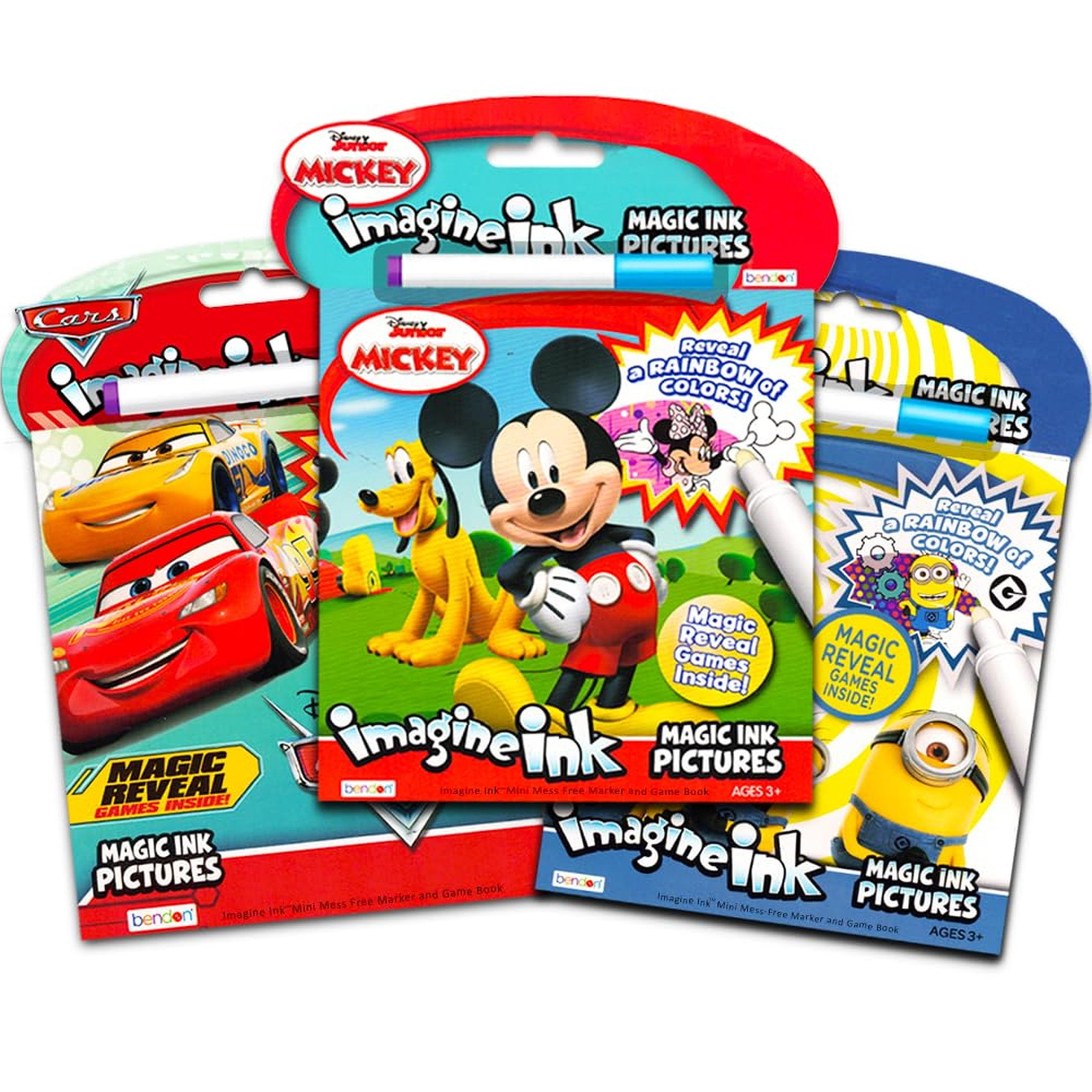 Magic Ink Adventure Set - 3 Exciting Imagine Ink Books for Kids with ...
