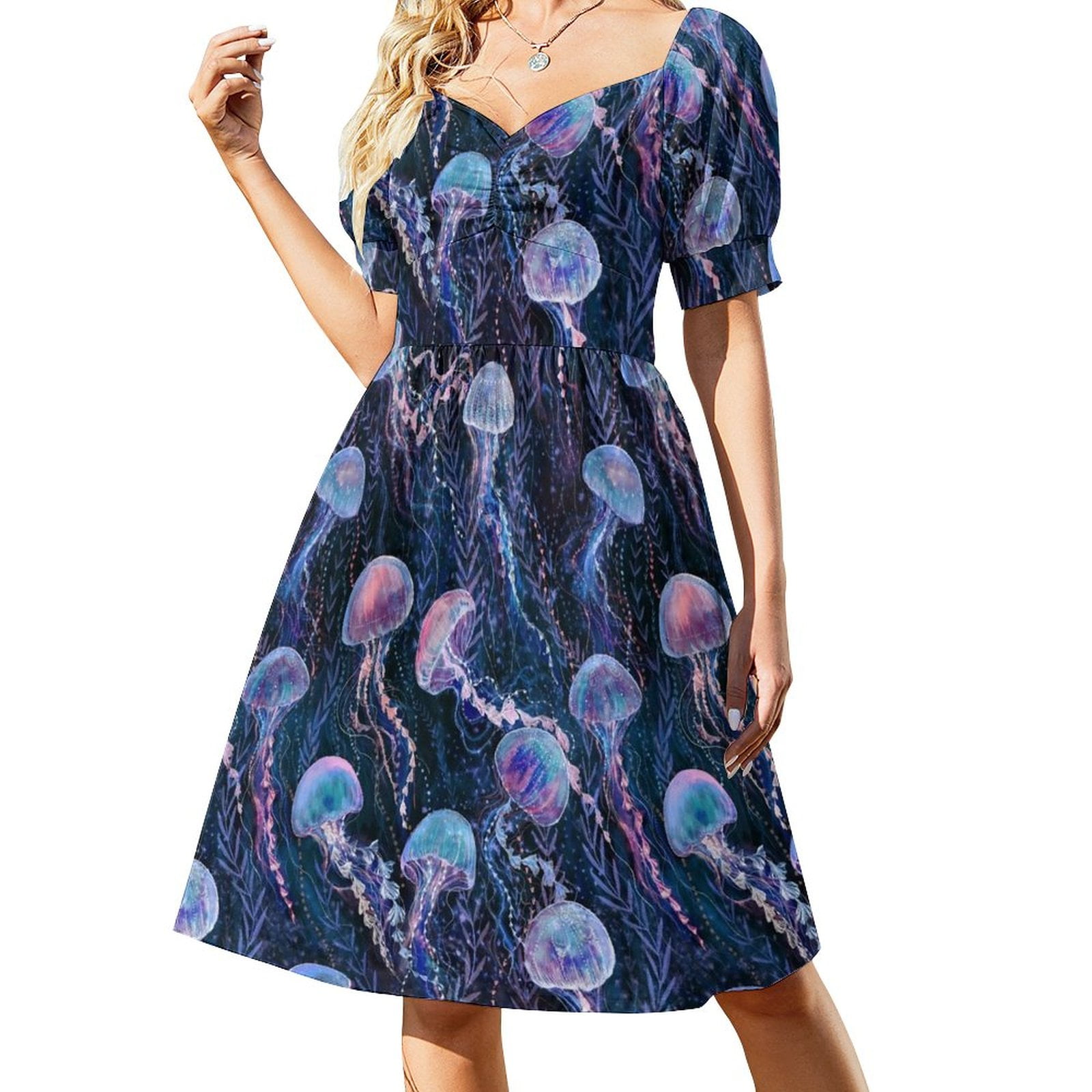 Magic Jelly Sleeveless Dress prom clothes Bride dresses - Walmart.com
