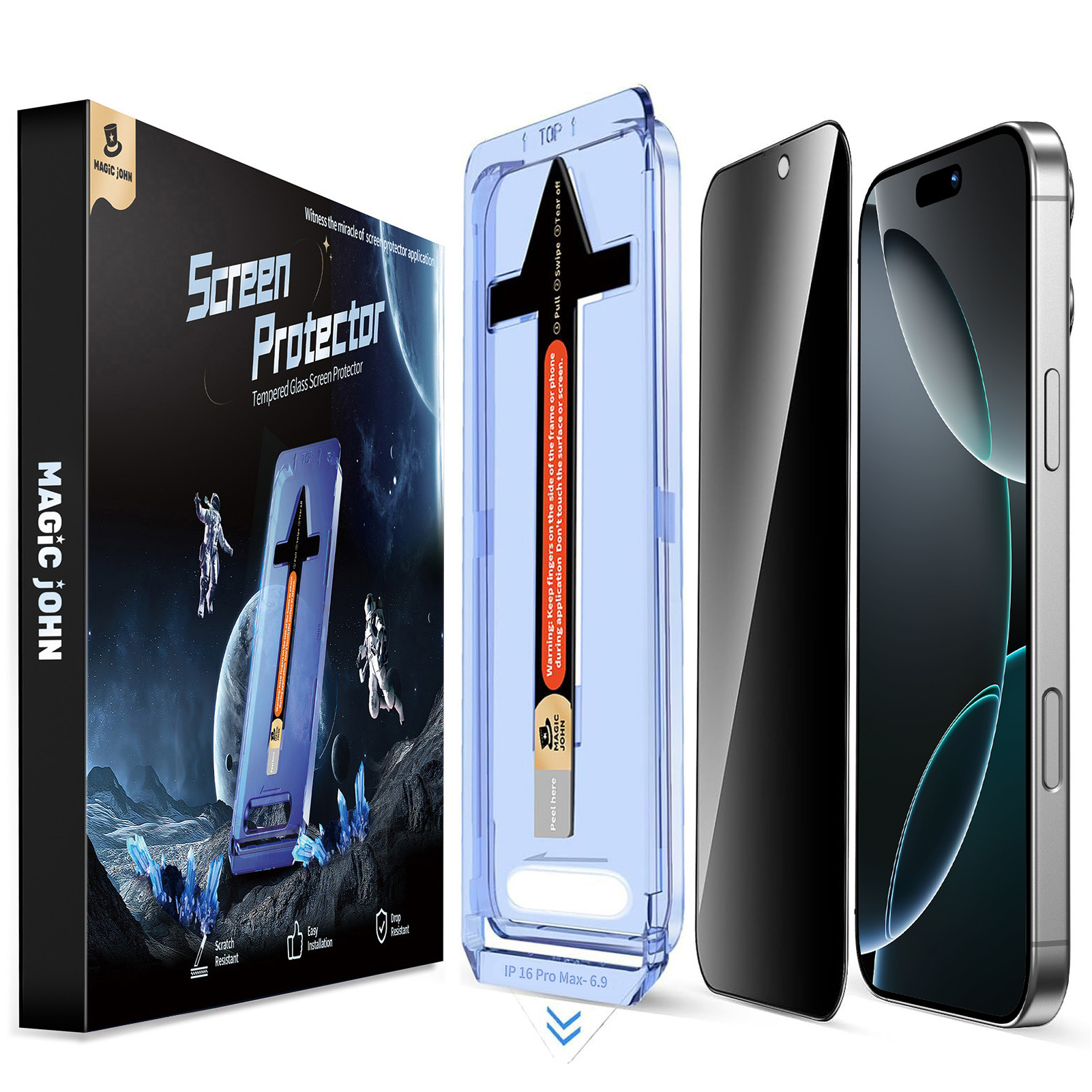 onn. Privacy Glass Screen Protector for iPhone XR/11 - Walmart.com