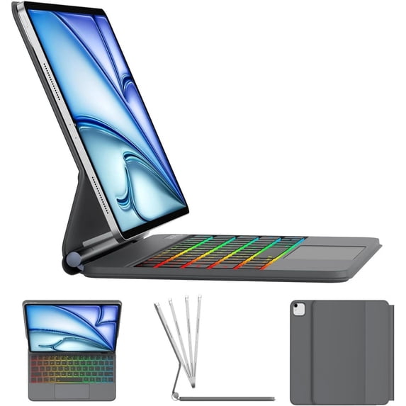 Magic Keyboard Case for iPad Air 11-inch (M3 2025 / M2 2024) / iPad Pro ...