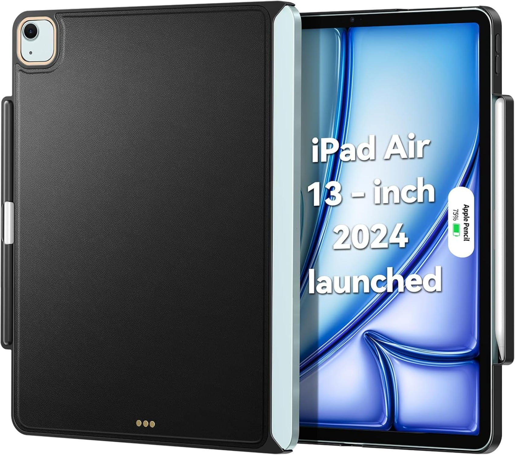 Magic-Keyboard Compatible Case for iPad Air 13 inch - Cases with Pencil ...