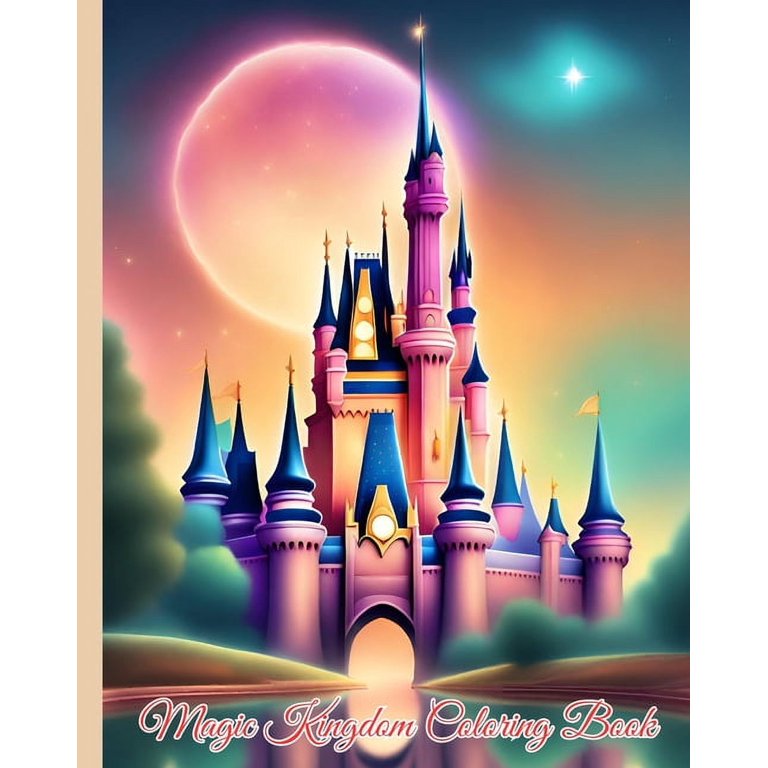 magic kingdom coloring book