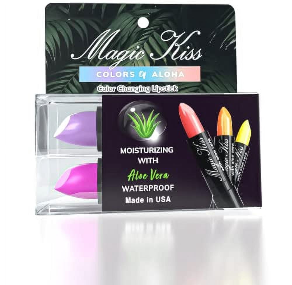 Magic Kiss Color Changing Matte Lipstick set, Long Lasting Nutritious ...