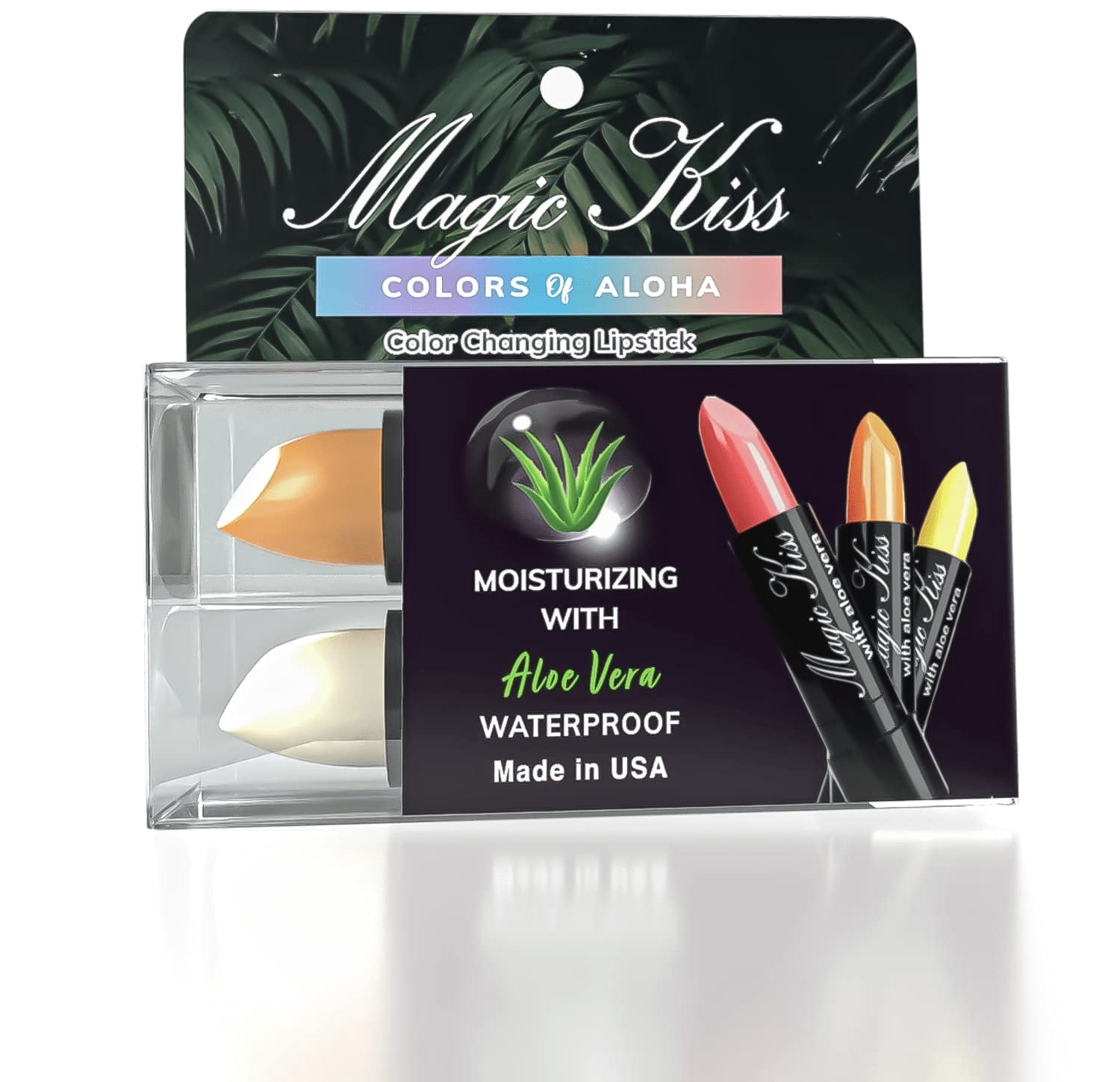 Magic Kiss Color Changing Matte Lipstick set, Long Lasting Nutritious ...