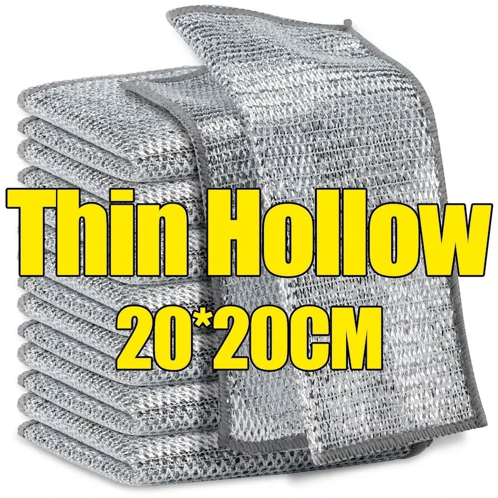 Magic Kitchen Cleaning Cloth Kitchen Dishwashing Towel Metal Steel Wire ...