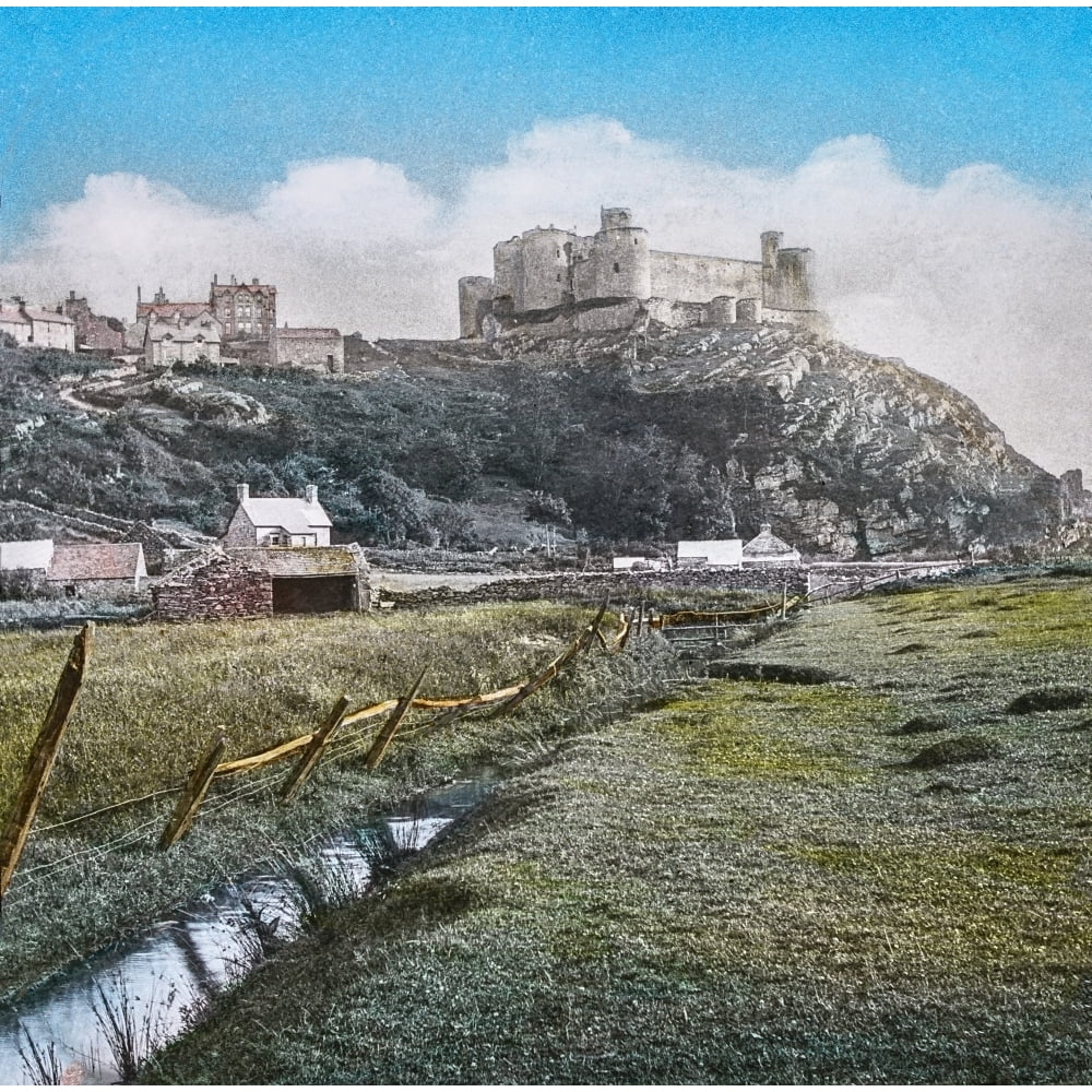Magic Lantern slide circa 1900 hand coloured. created in 1887. A tour ...